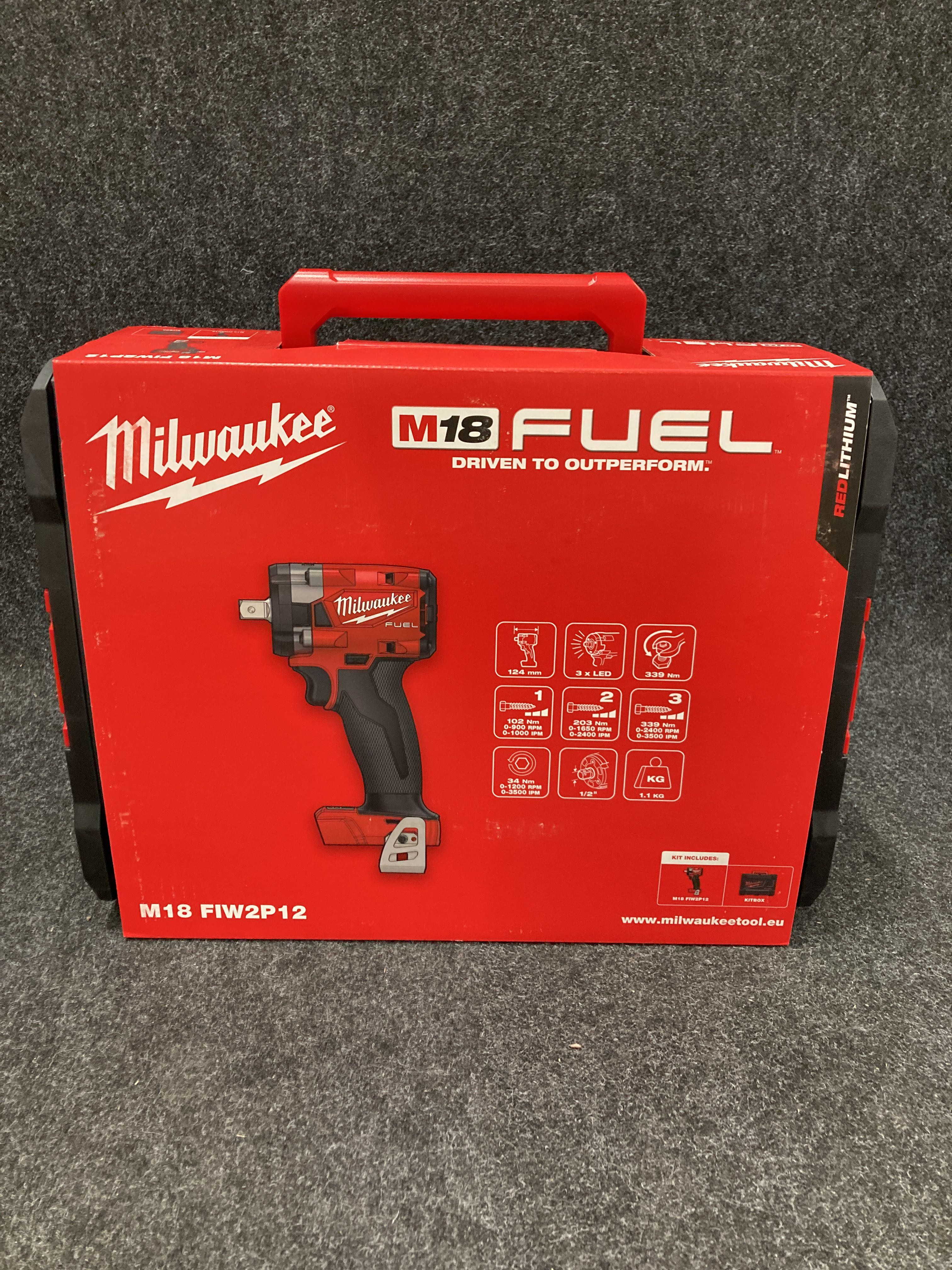 Nutrunner Milwaukee M18 FIW2P12-0X - PS Auction - We value the future ...