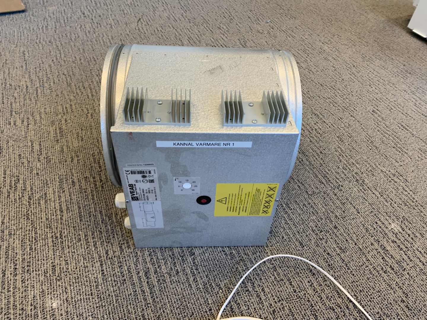Duct heater VEAB CV 31 - PS Auction - We value the future - Largest in ...