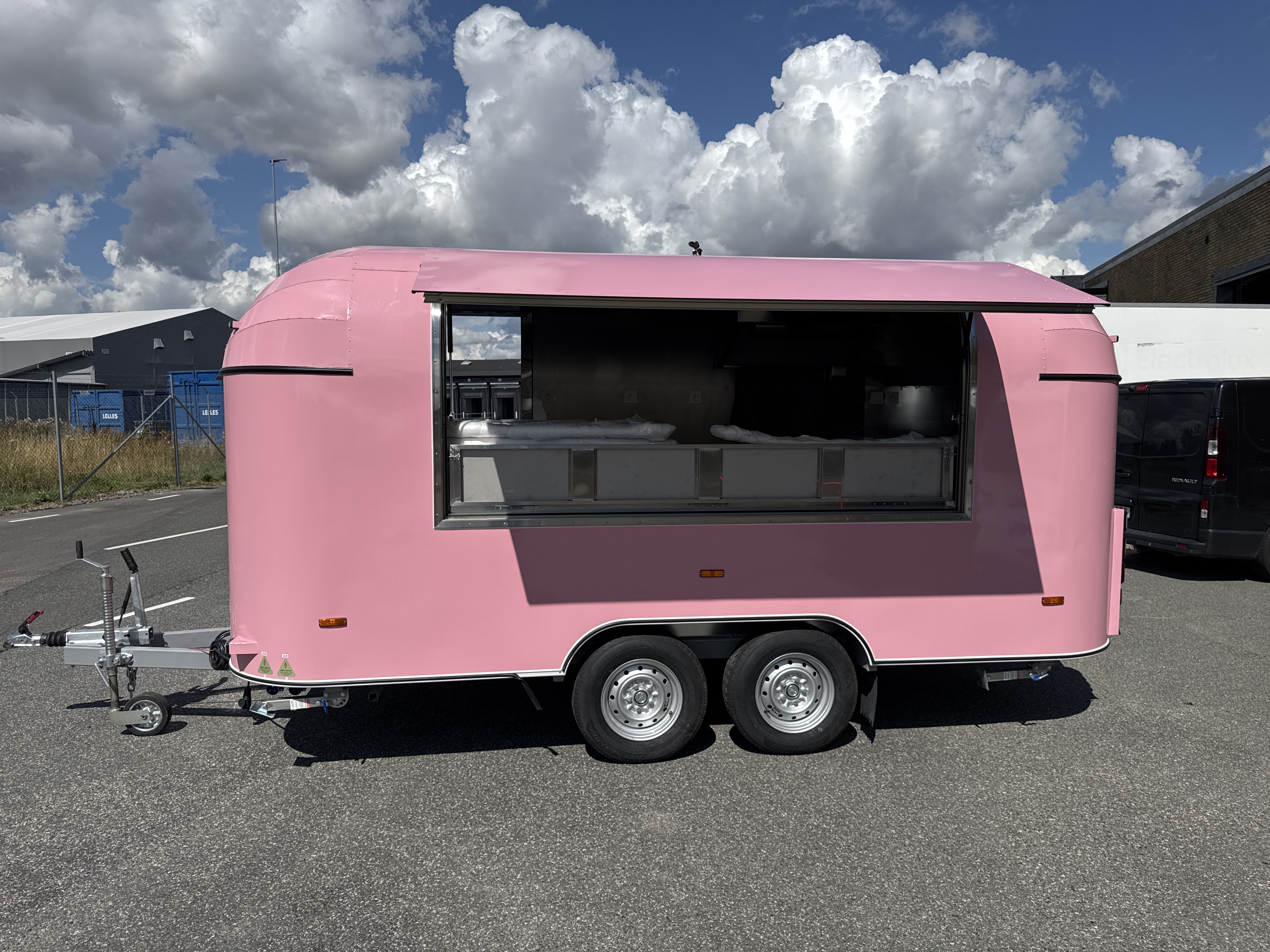 New pink food cart / ice cream cart (2025) - PS Auction - We value the ...