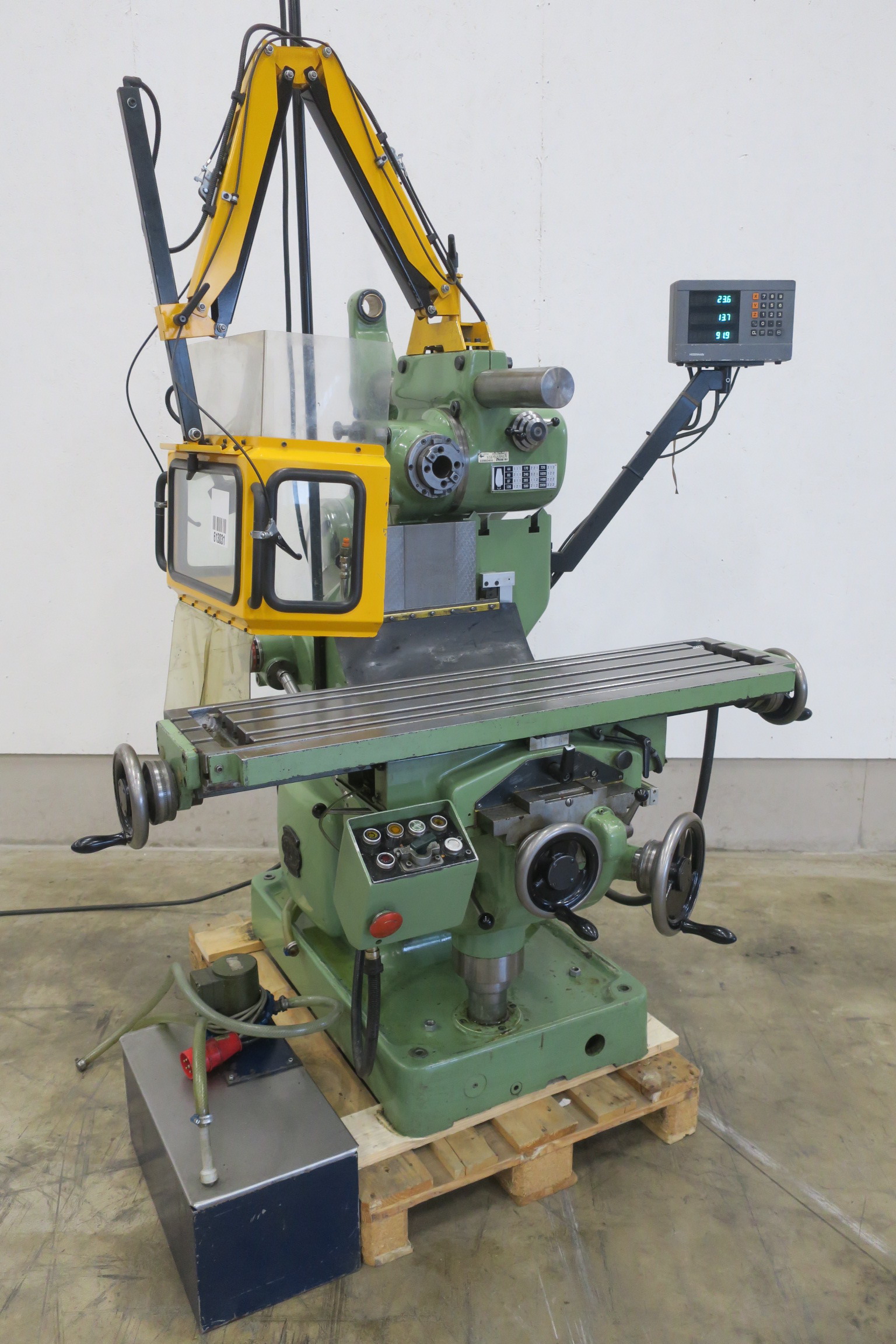 Milling machine Abene VHF-3 - PS Auction - We value the future ...