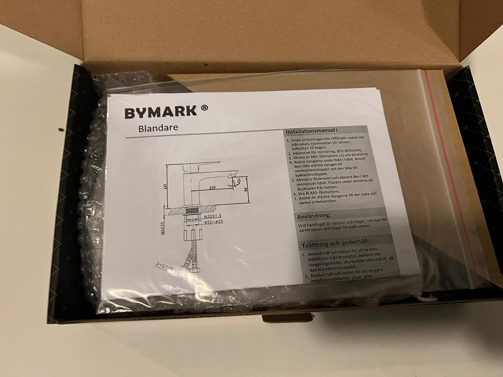 Shower mixer Bymark Silver - NEW - PS Auction - We value the future ...