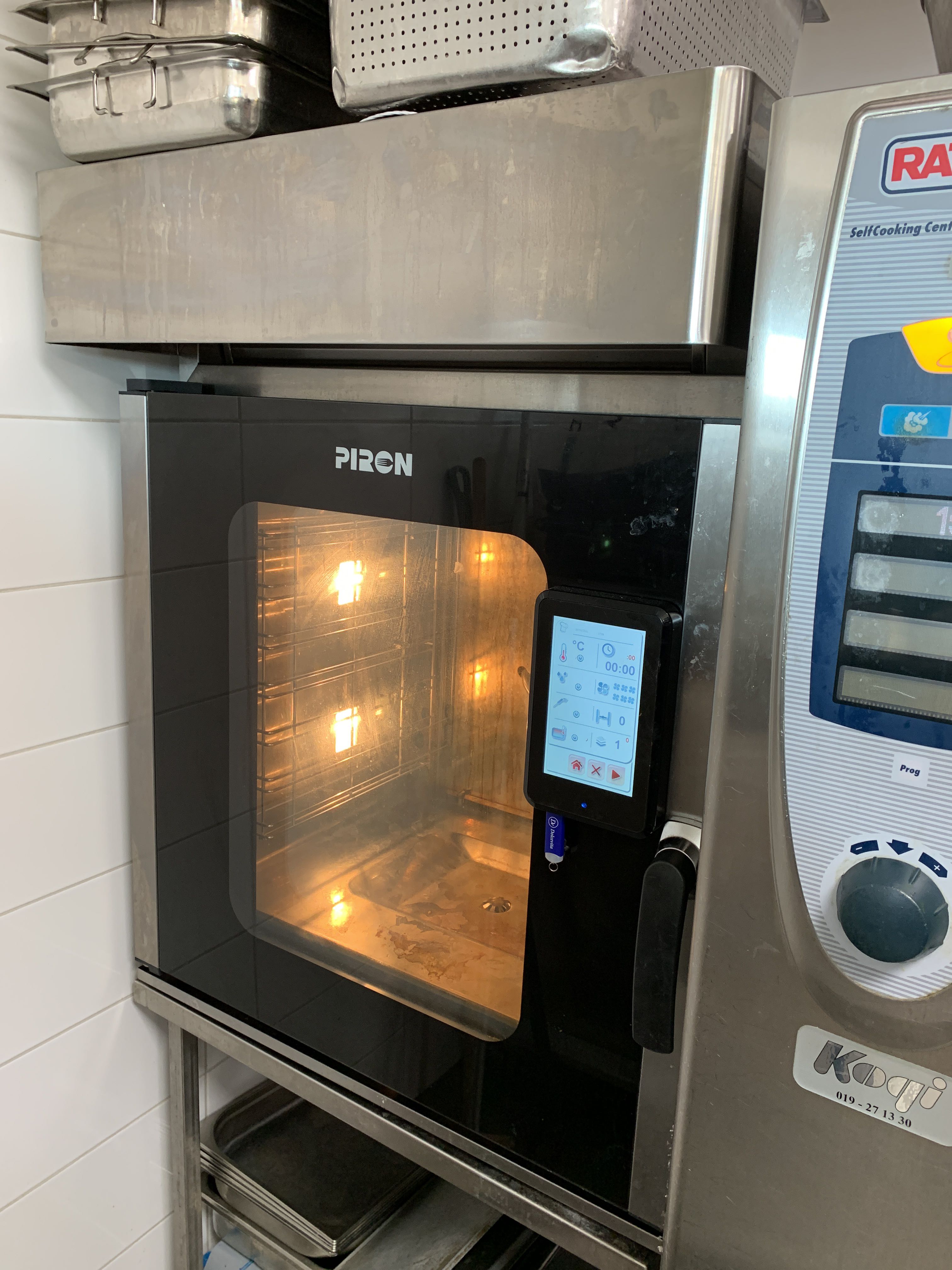 Combi oven Piron Colombi PF1106 with condenser PC2100 - PS Auction - We ...