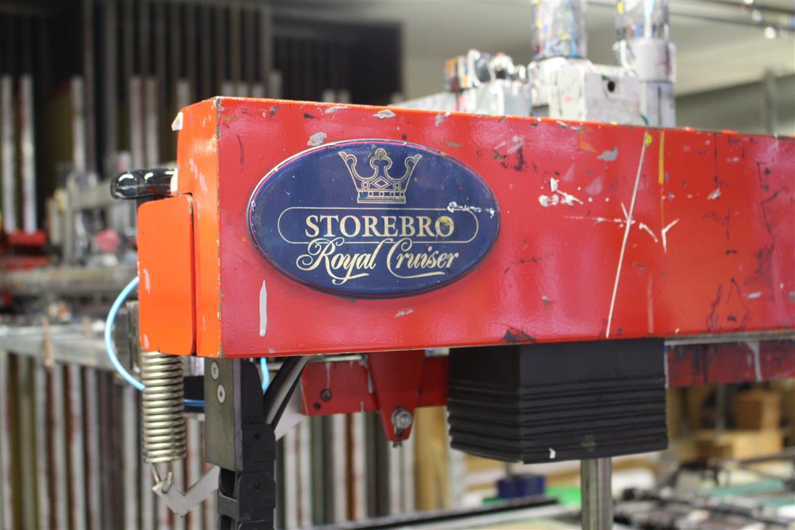 Screen printing line # 1 Svecia Printmaster MK2 - PS Auction - We value ...