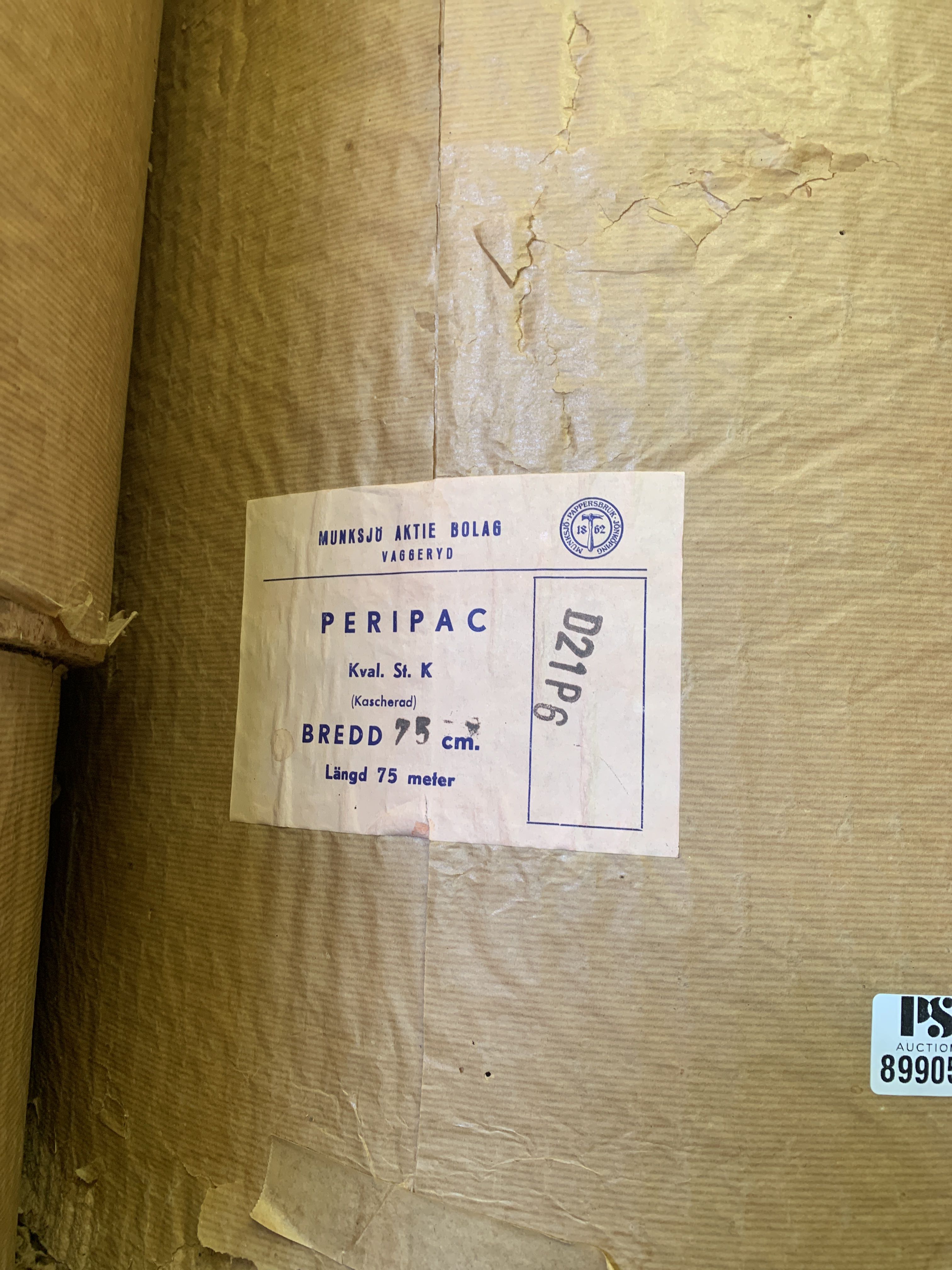 Peripac corrugated board - PS Auction - We value the future - Largest ...