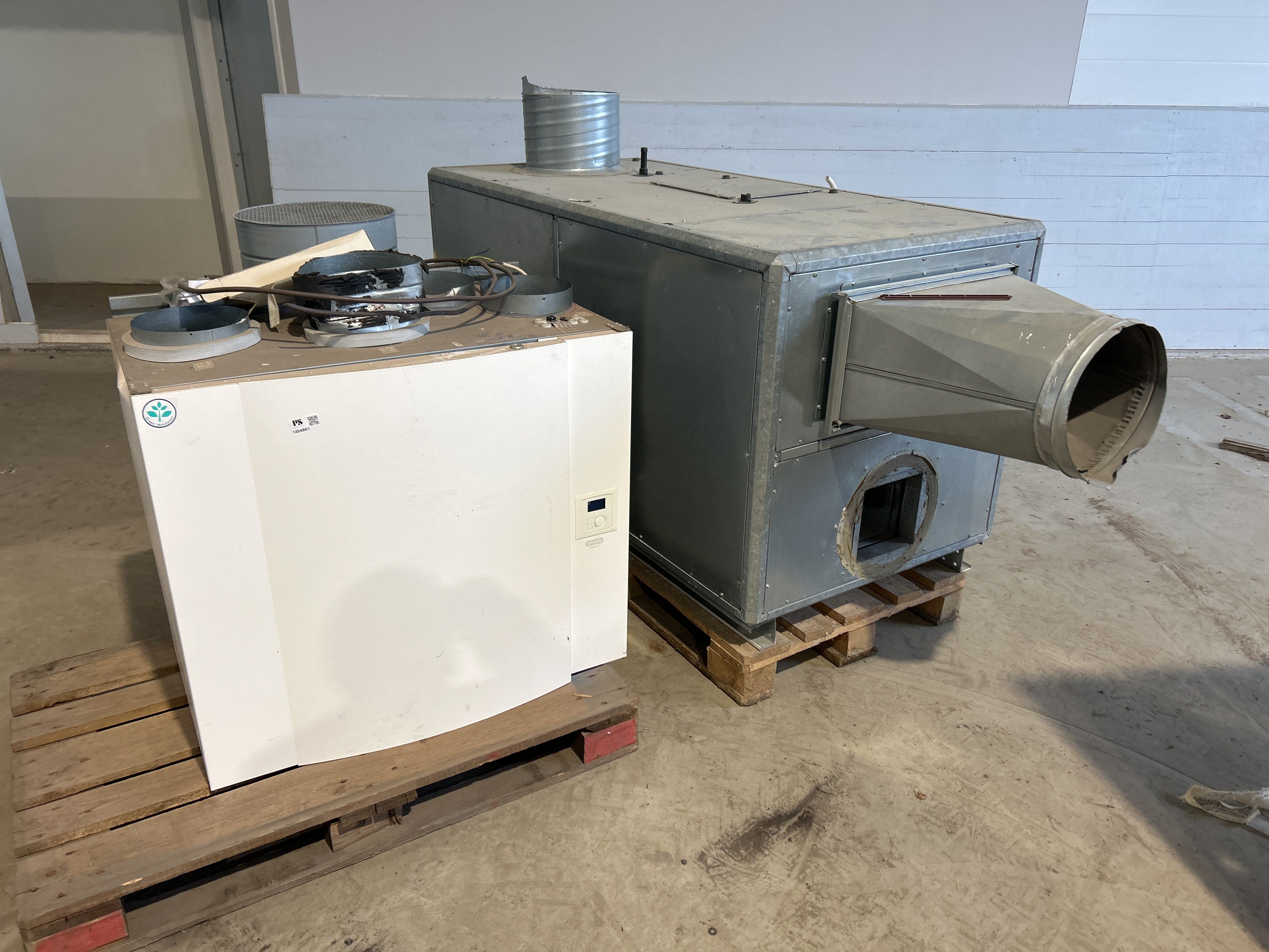 Samling med ventilationsutrustning - Systemair SAVE VTR 500 R ...