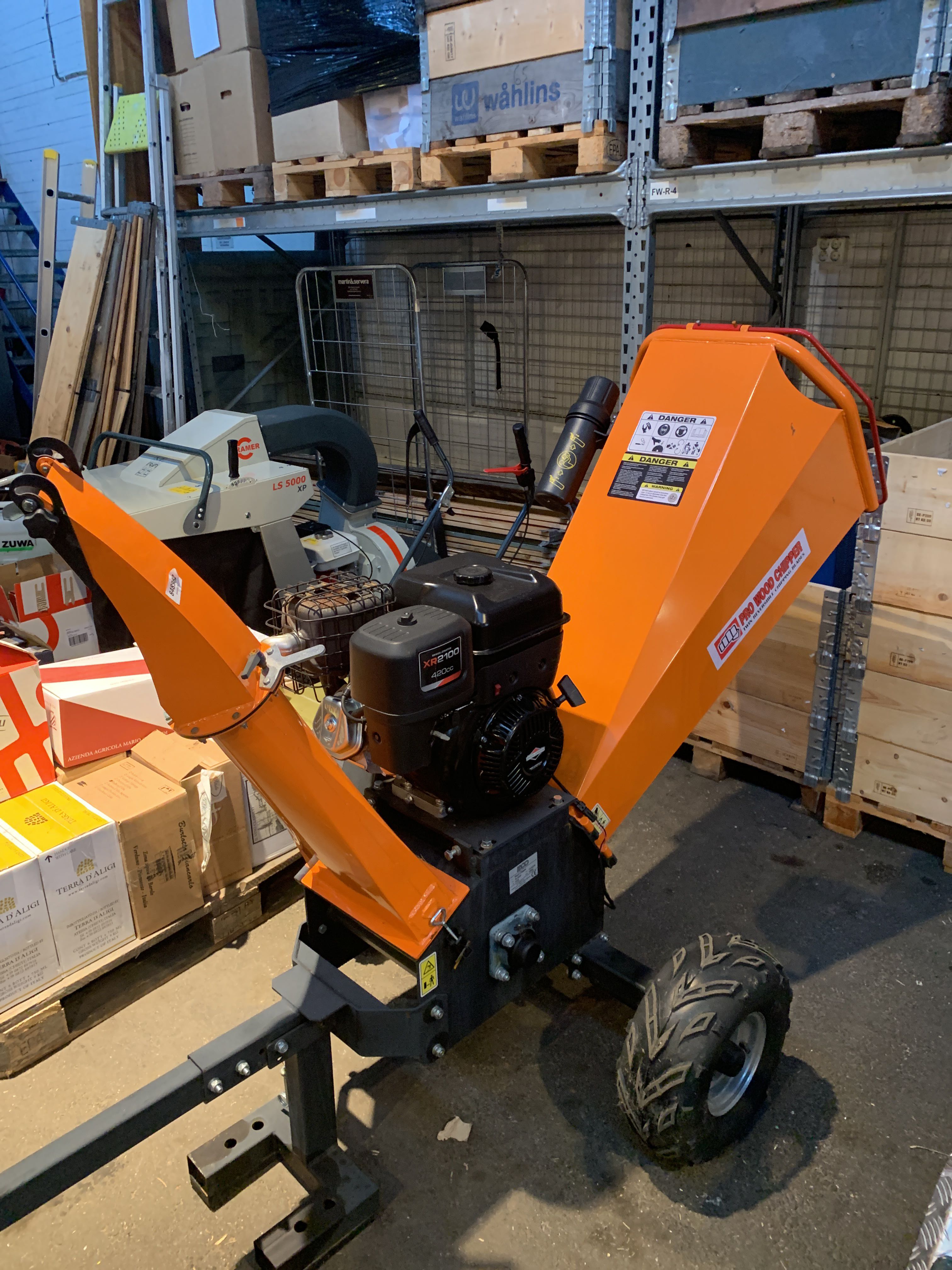 Flistugg Eco Wood Chipper Iron Baltic - Auktioner online - Nätauktioner ...