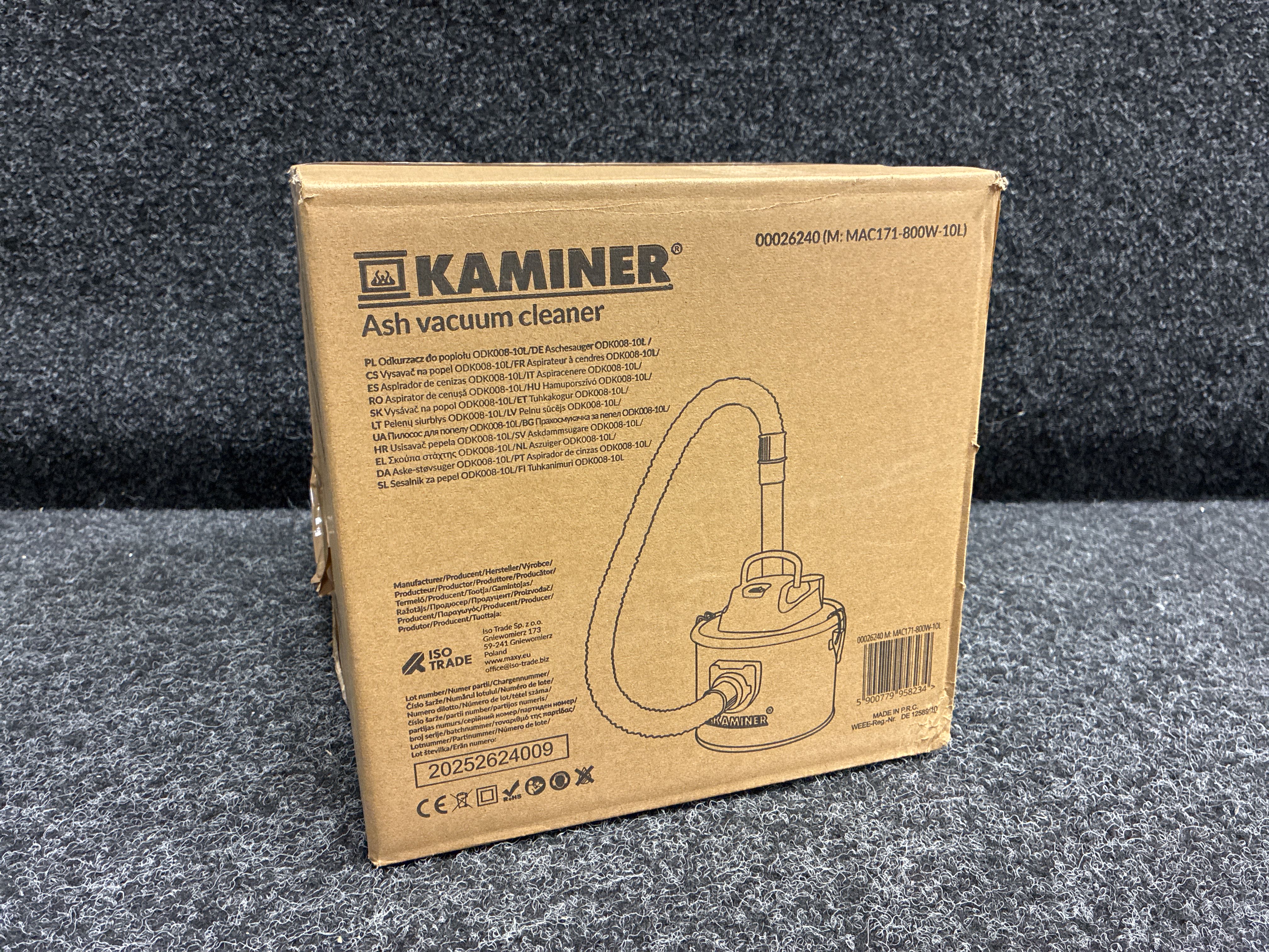 Ash vacuum cleaner bagless 16kpa 10L - PS Auction - We value the future ...