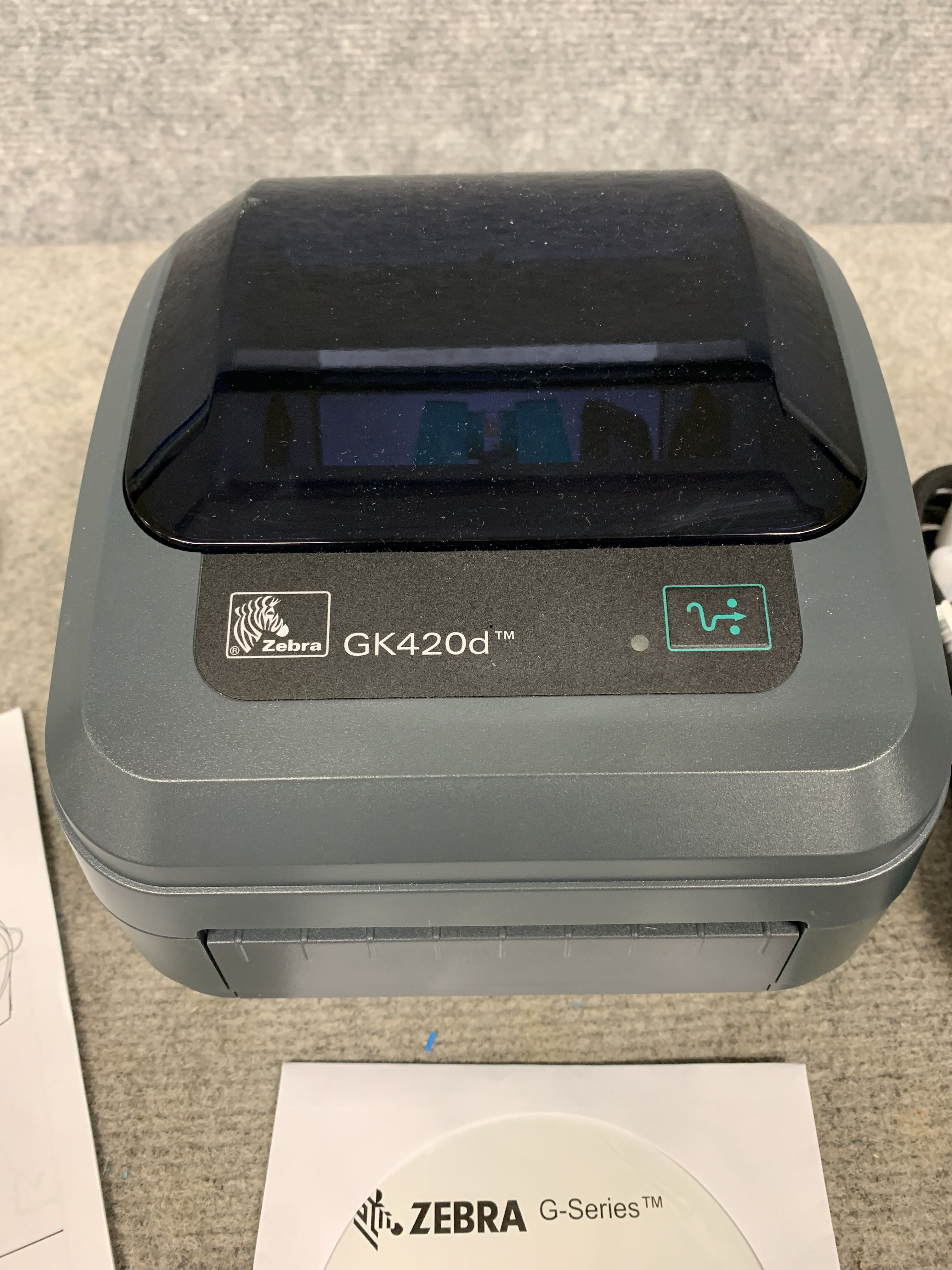 Zebra GK420d Etikettskrivare - Auktioner online - Nätauktioner ...