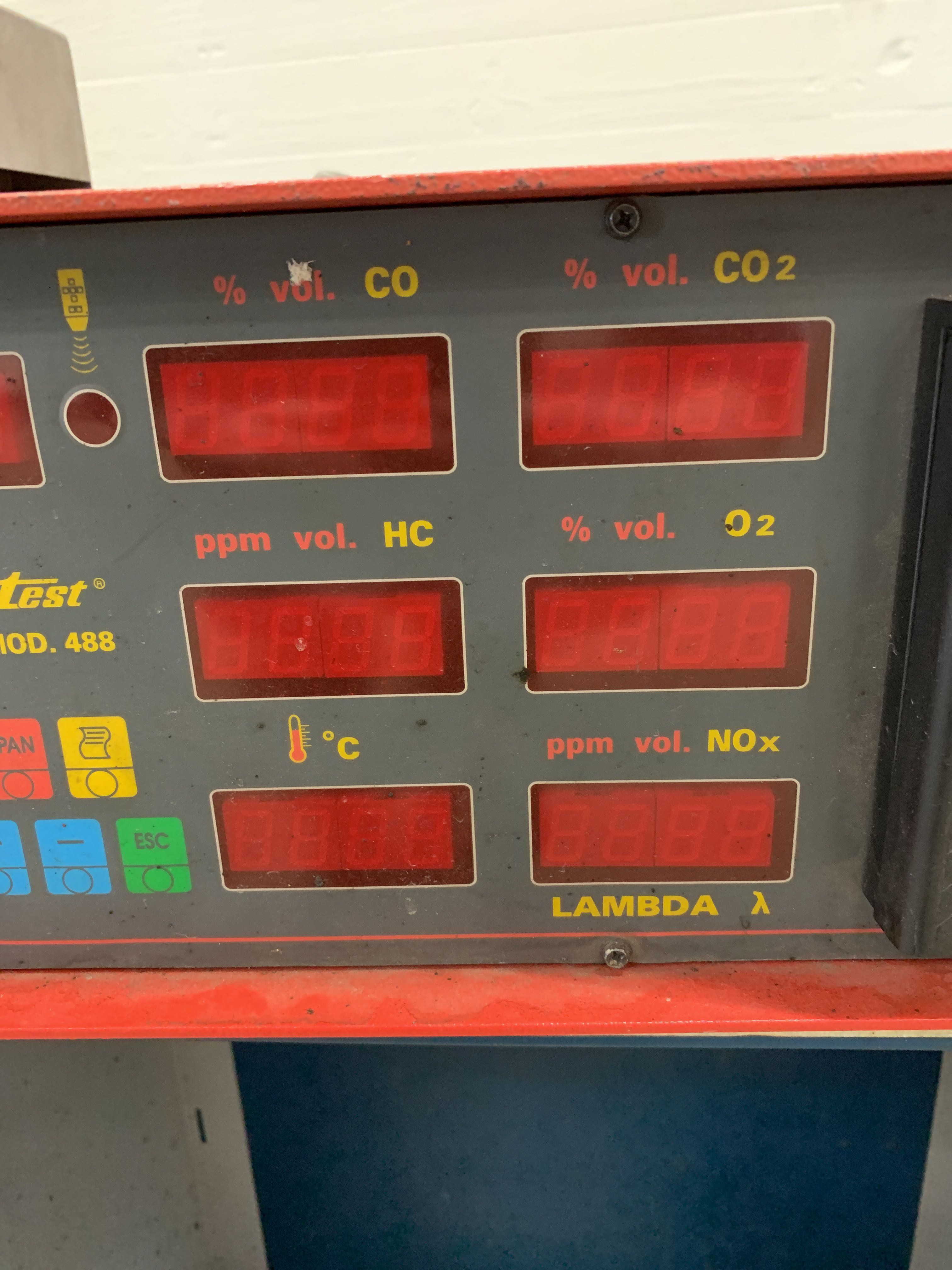 Exhaust gas meter Tecnotest 488 - PS Auction - We value the future ...