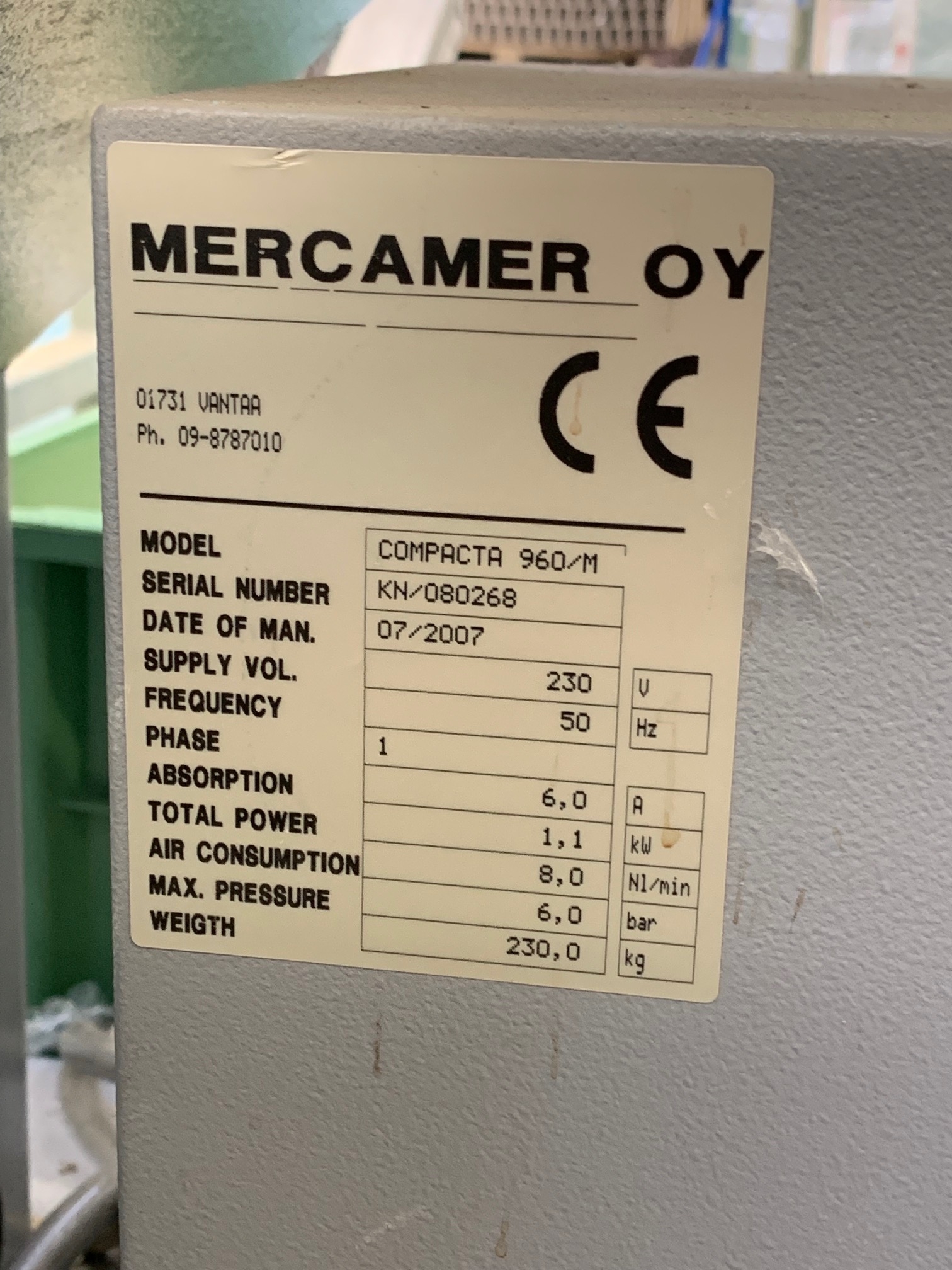 Robopac Compacta 960/M Shrink Wrap Machine (collection in December ...