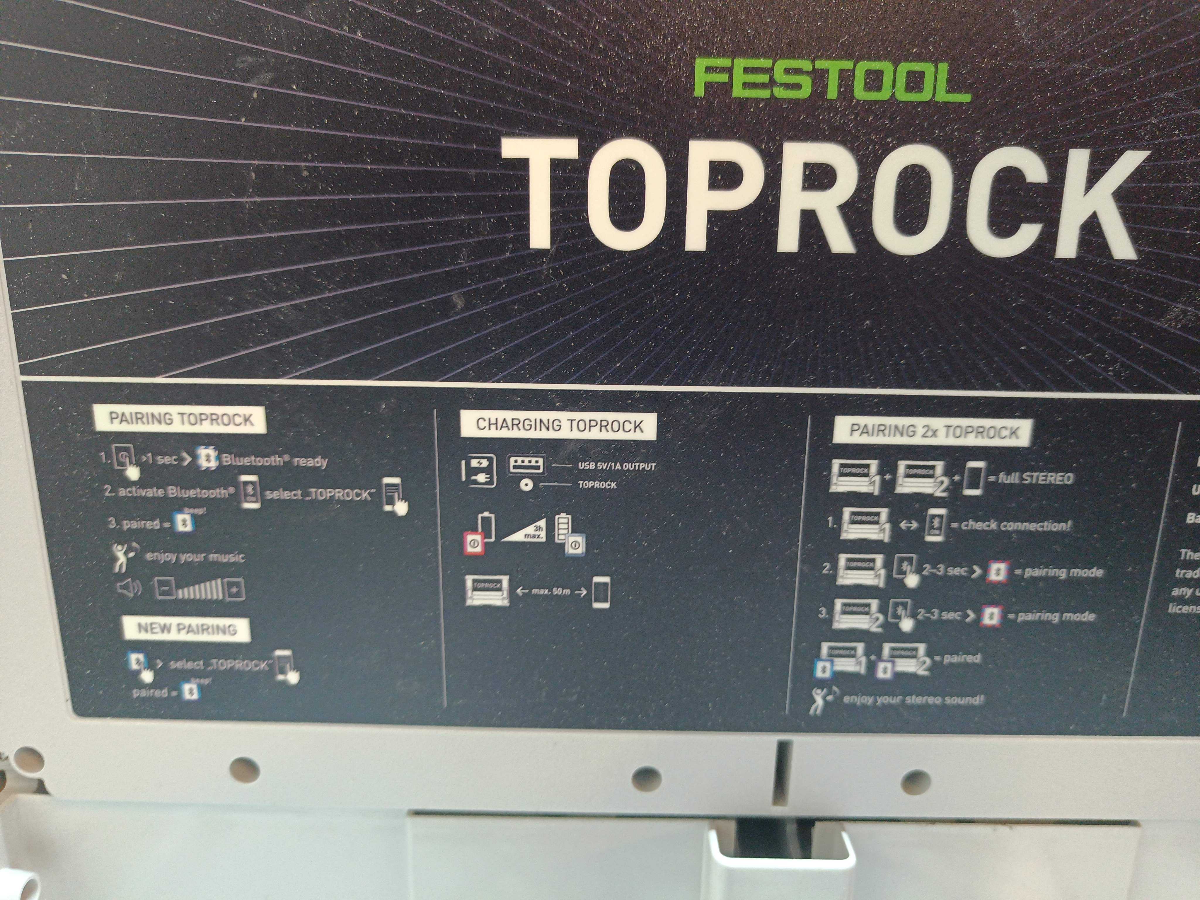Högtalare Festool Toprock SyS3 BT20 M 137 - Med tillbehör - Auktioner online - Nätauktioner ...