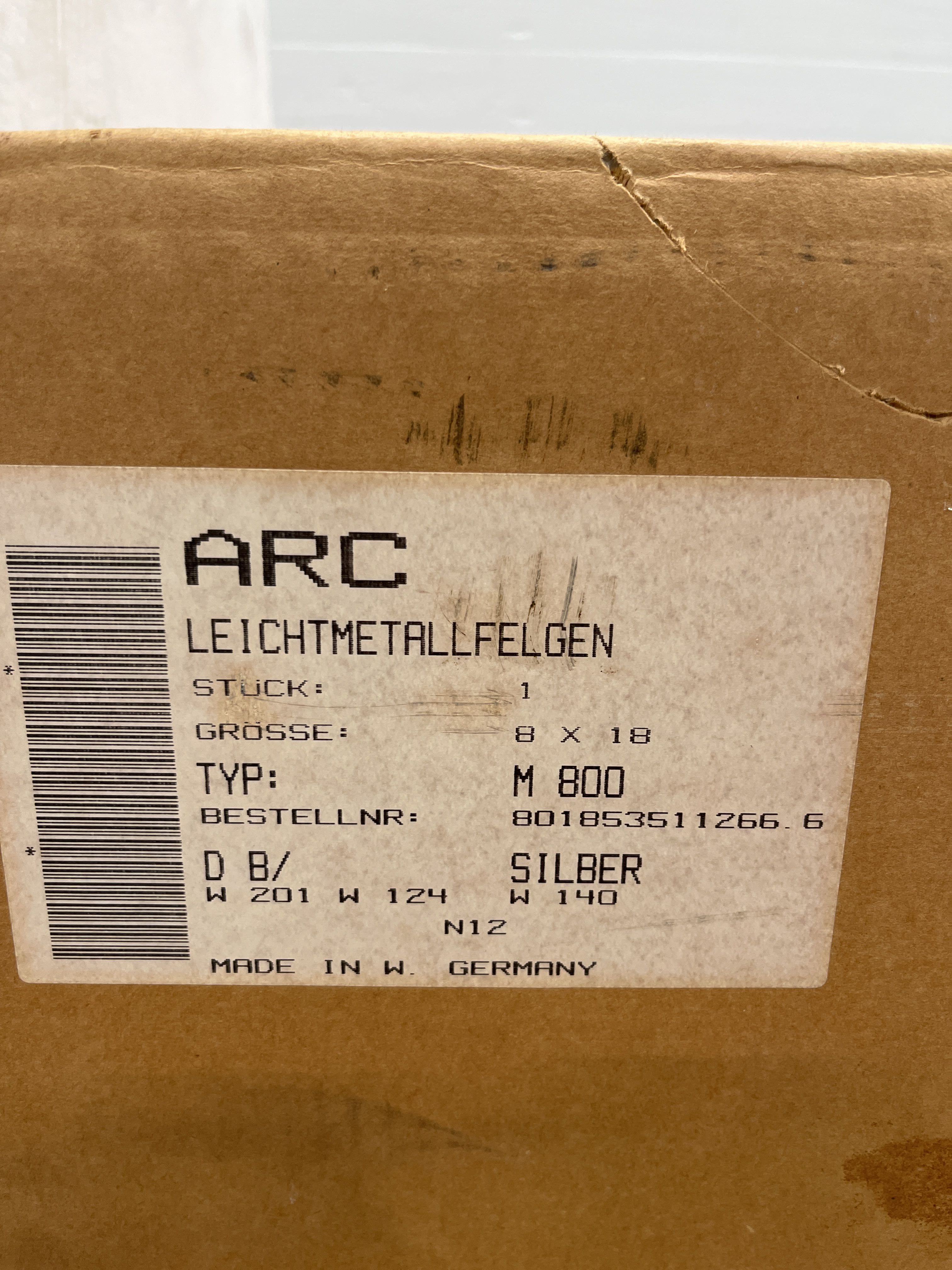 5 st Fälgar Rial ARC M800 18" 5x112 ET35 - Auktioner online ...
