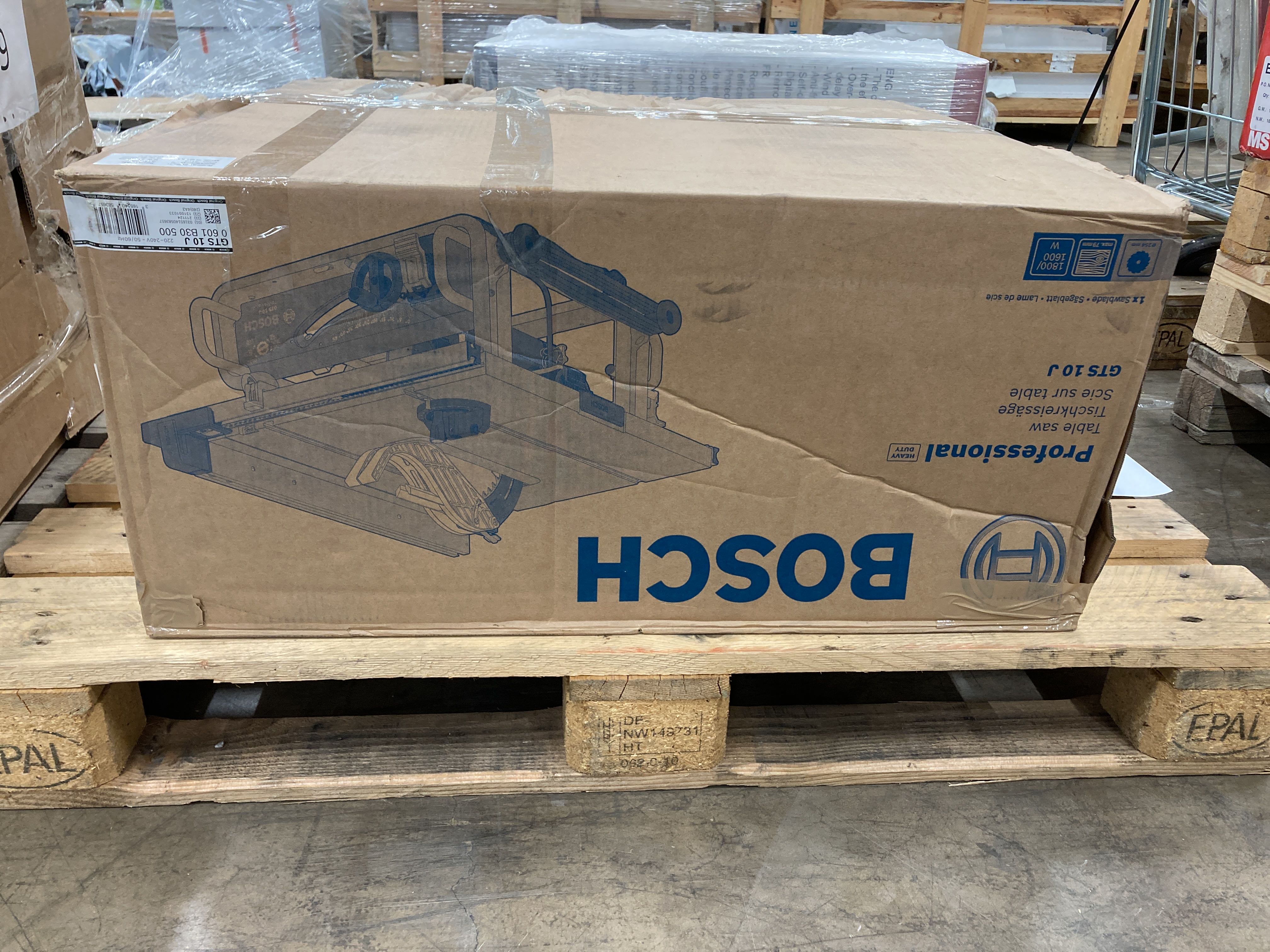 Table circular saw Bosch GTS 10 J - PS Auction - We value the future ...