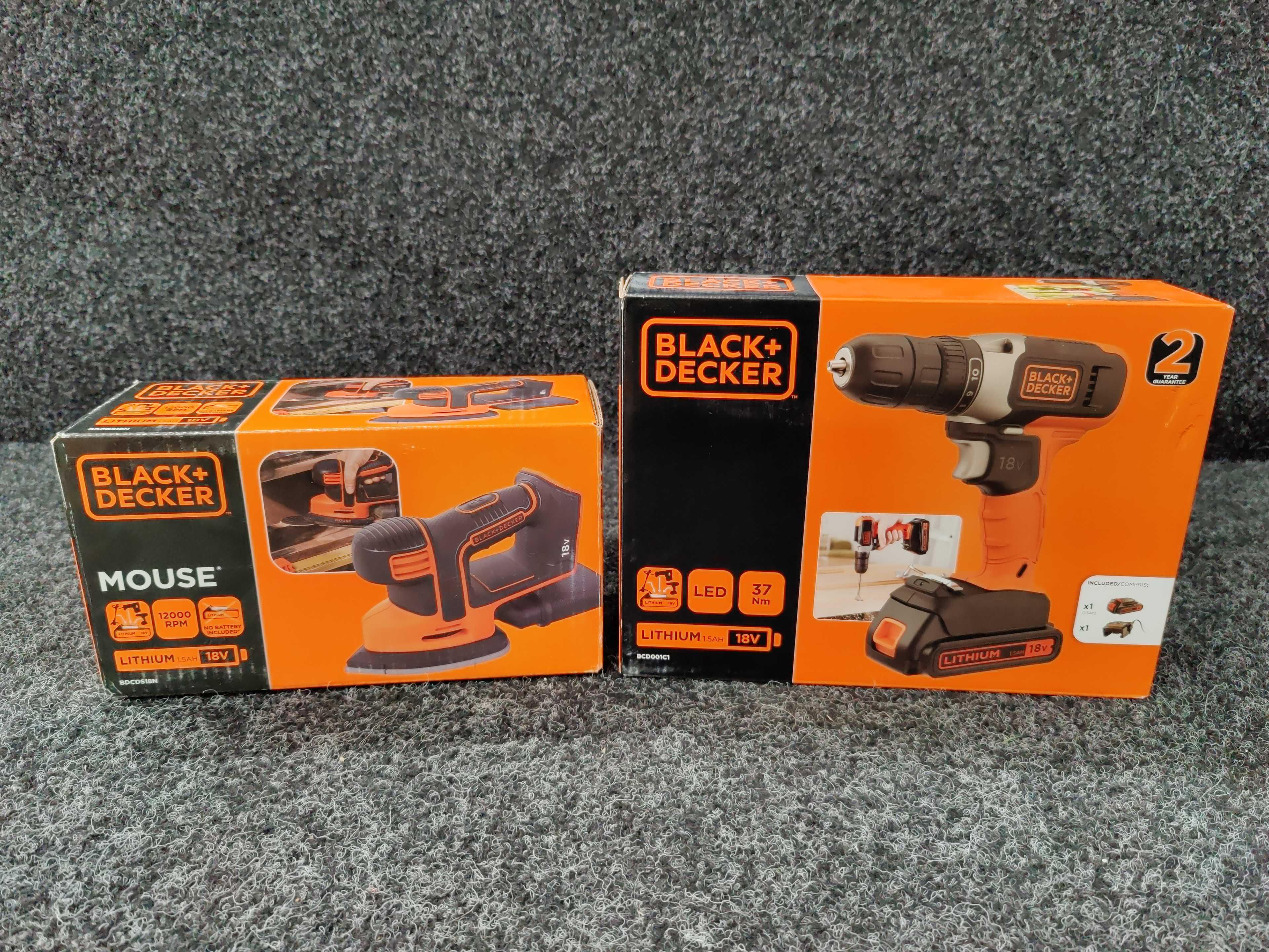 Multislip Black & Decker BDCDS18N-XJ Mouse 18V & Screwdriver Black ...