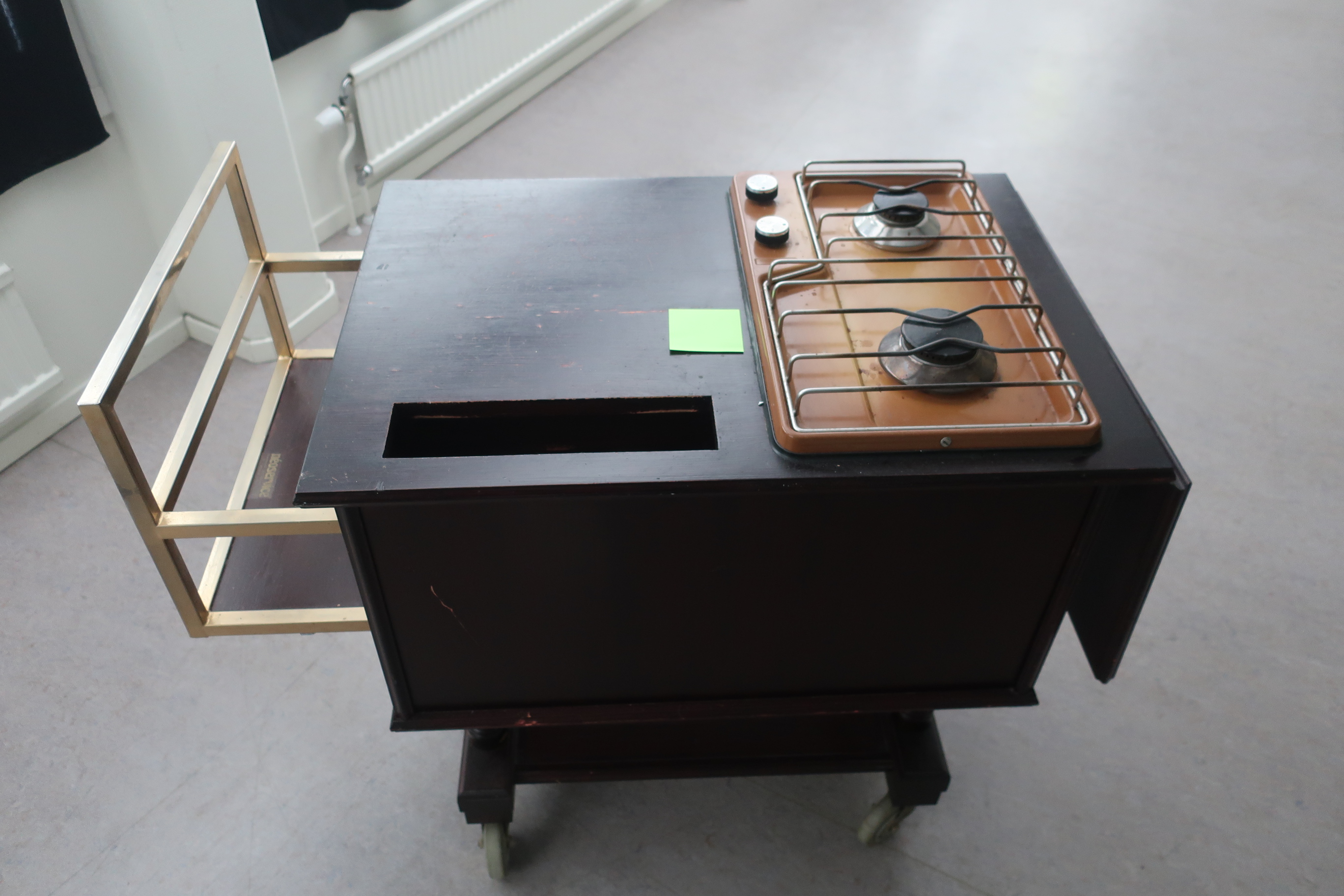 Portable stove cart - PS Auction - We value the future - Largest in net ...