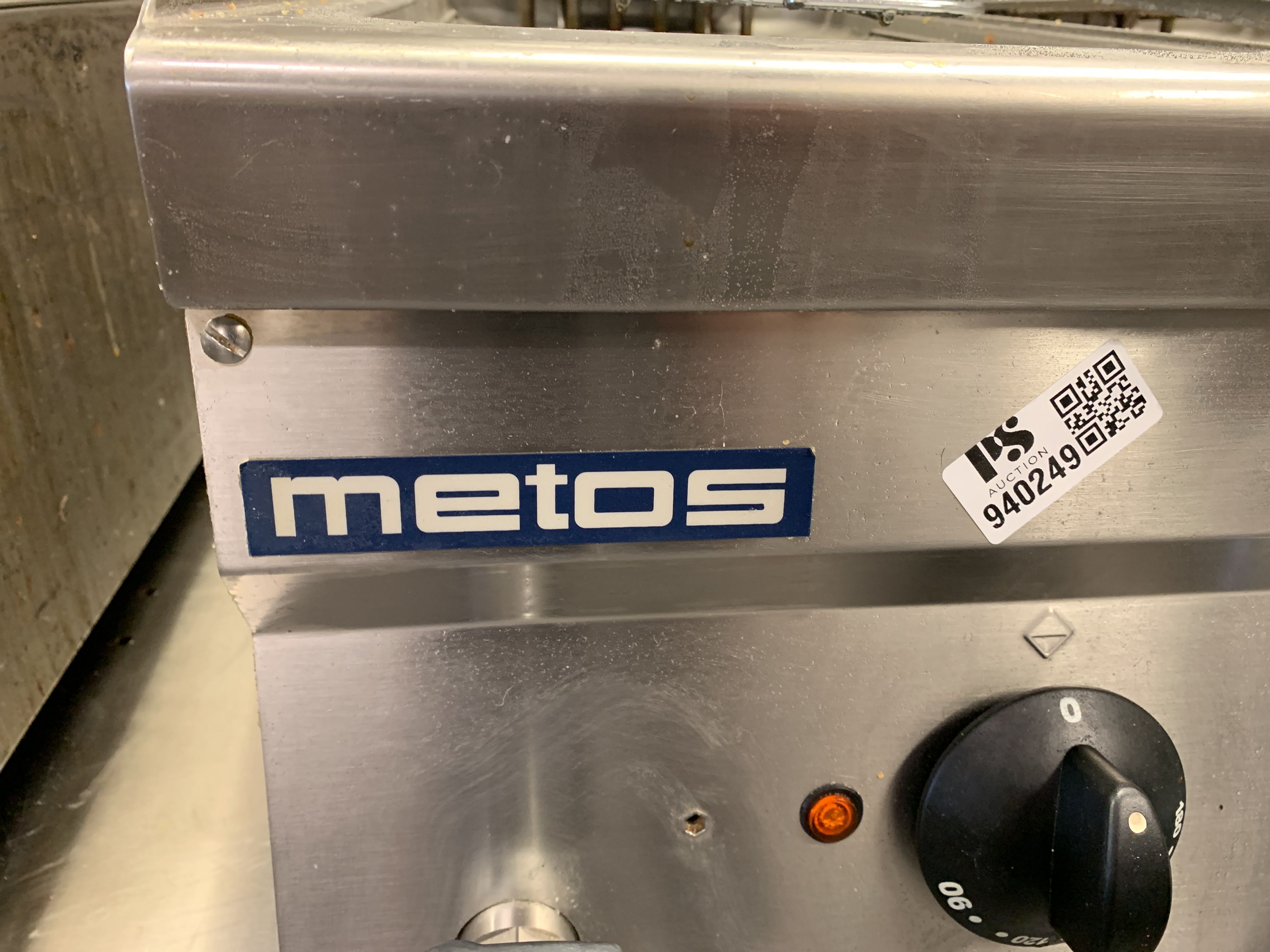Double fryer Metos bench model - PS Auction - We value the future ...