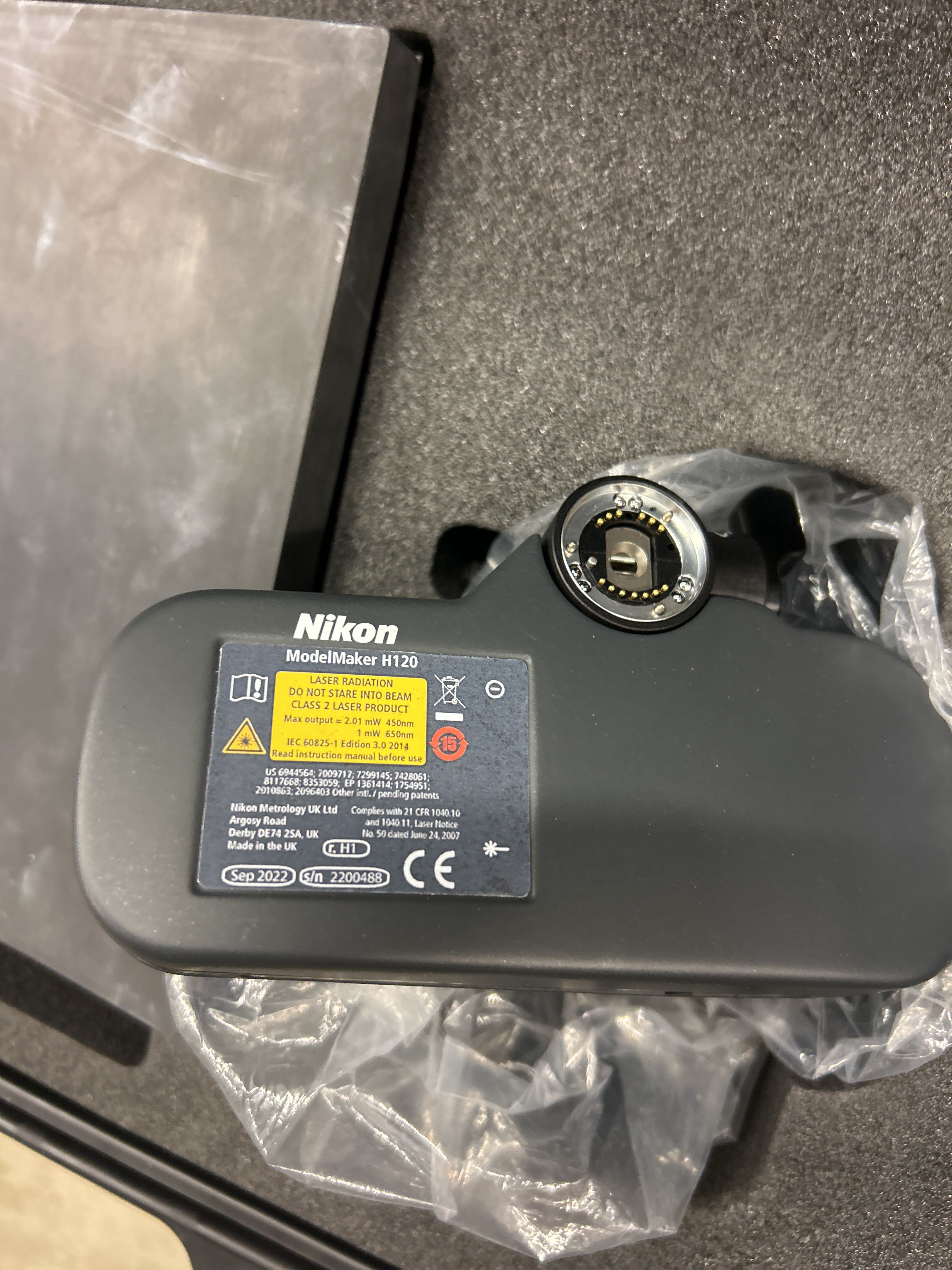 Portabelt koordinatmätarmsystem med laserskanner - Nikon MCAx S+ med ...