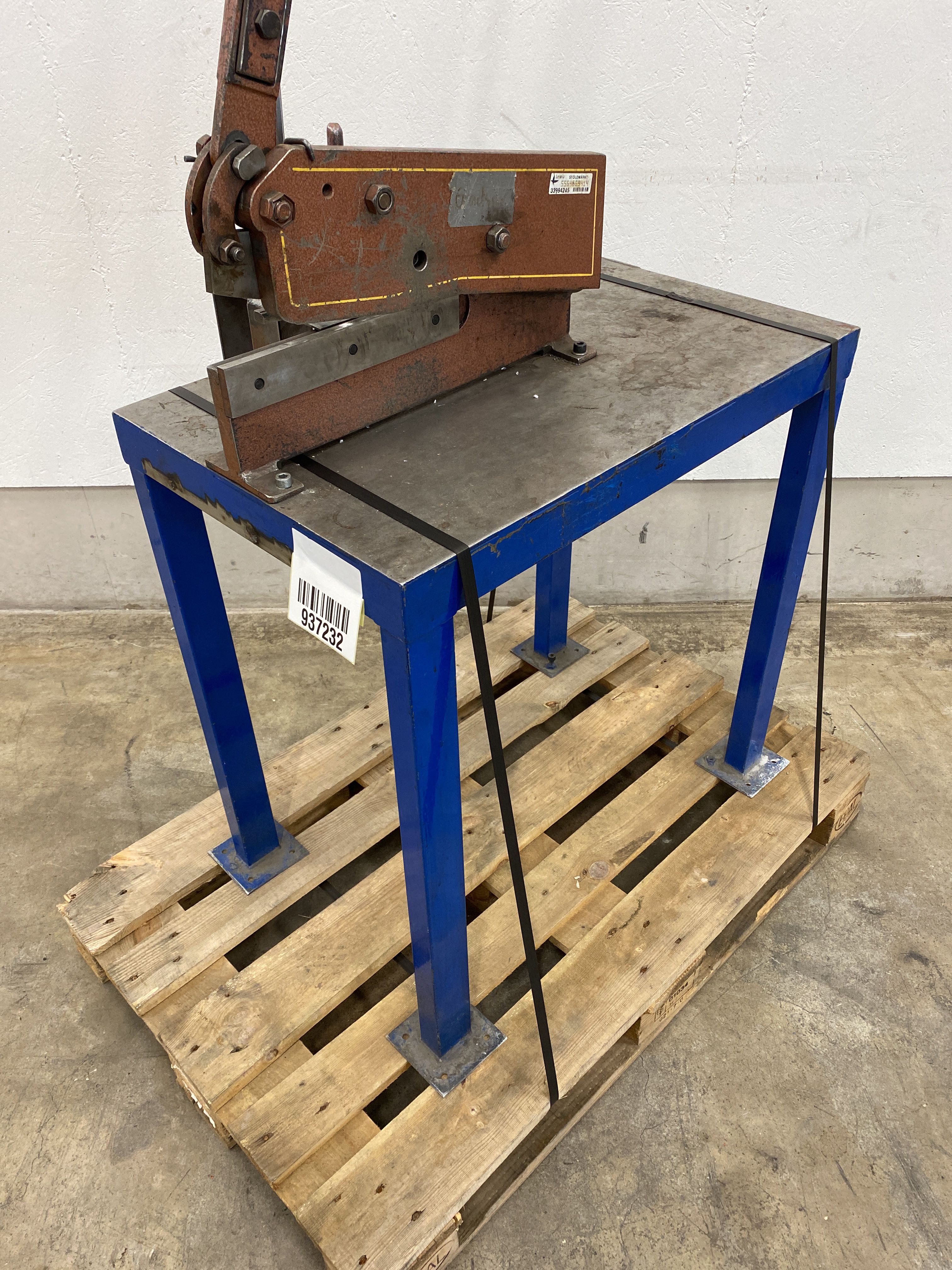 Sheet metal shears Peddinghaus 2BR4 - PS Auction - We value the future ...