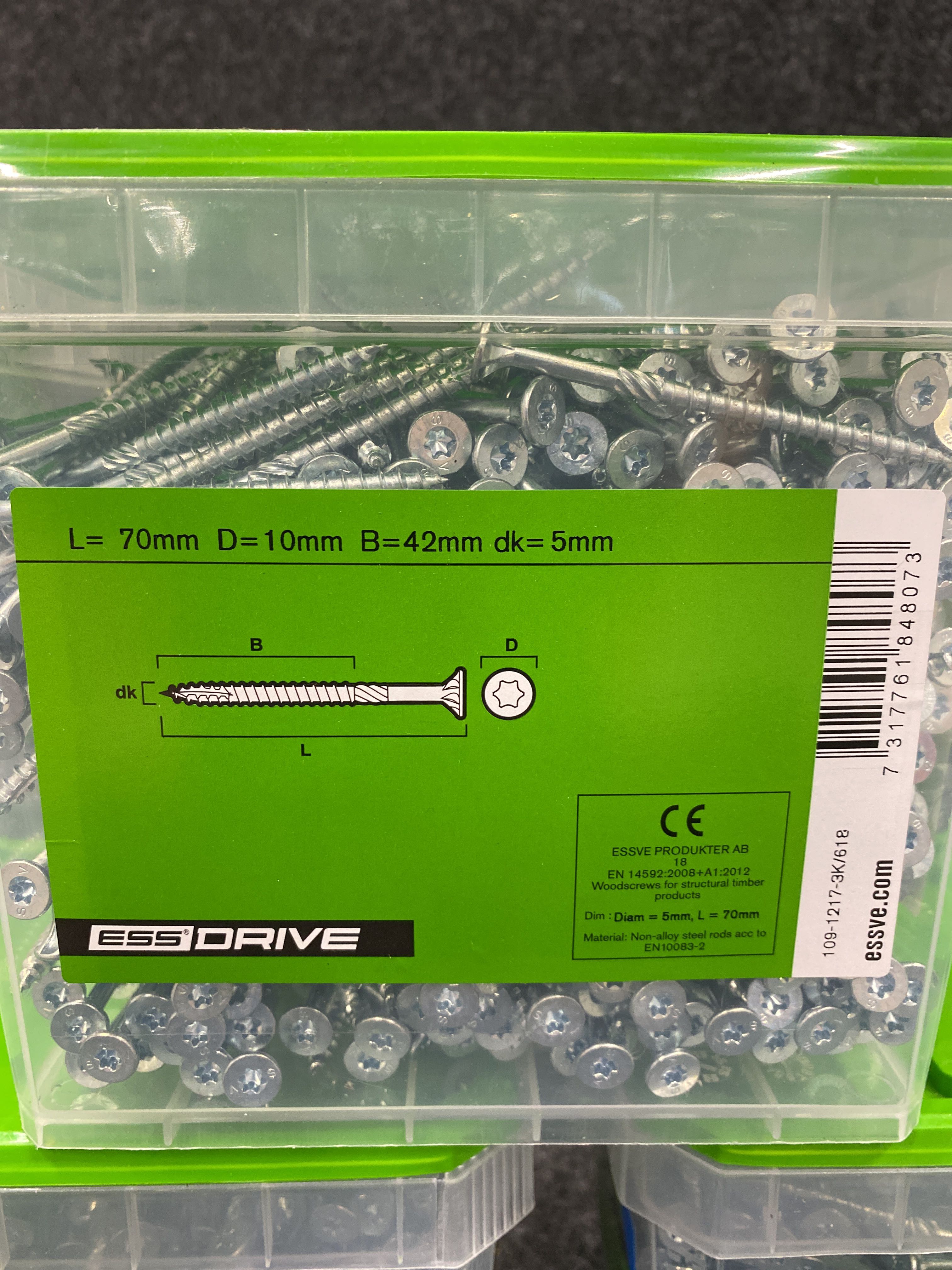 3 packs of Essve Wood screws - PS Auction - We value the future ...
