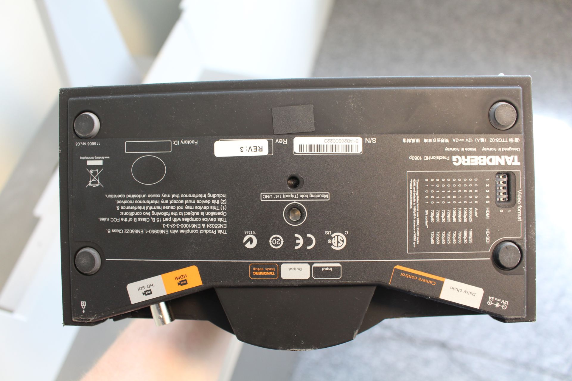 Kamera Tandberg precisionHD TTC8-02 med tillbehör - PS Auction - We ...