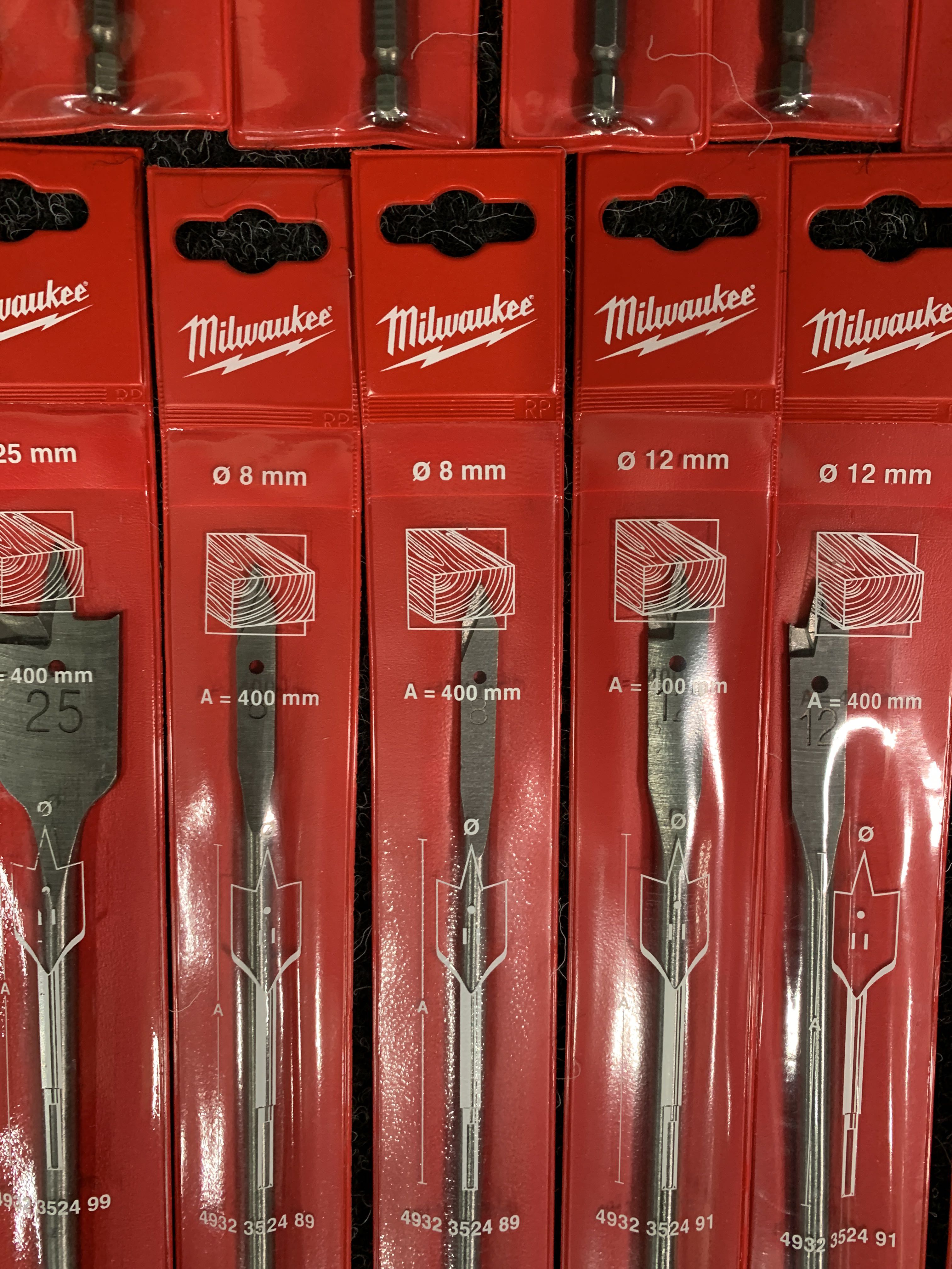 Sortiment med träborr Milwaukee - Auktioner online - Nätauktioner ...