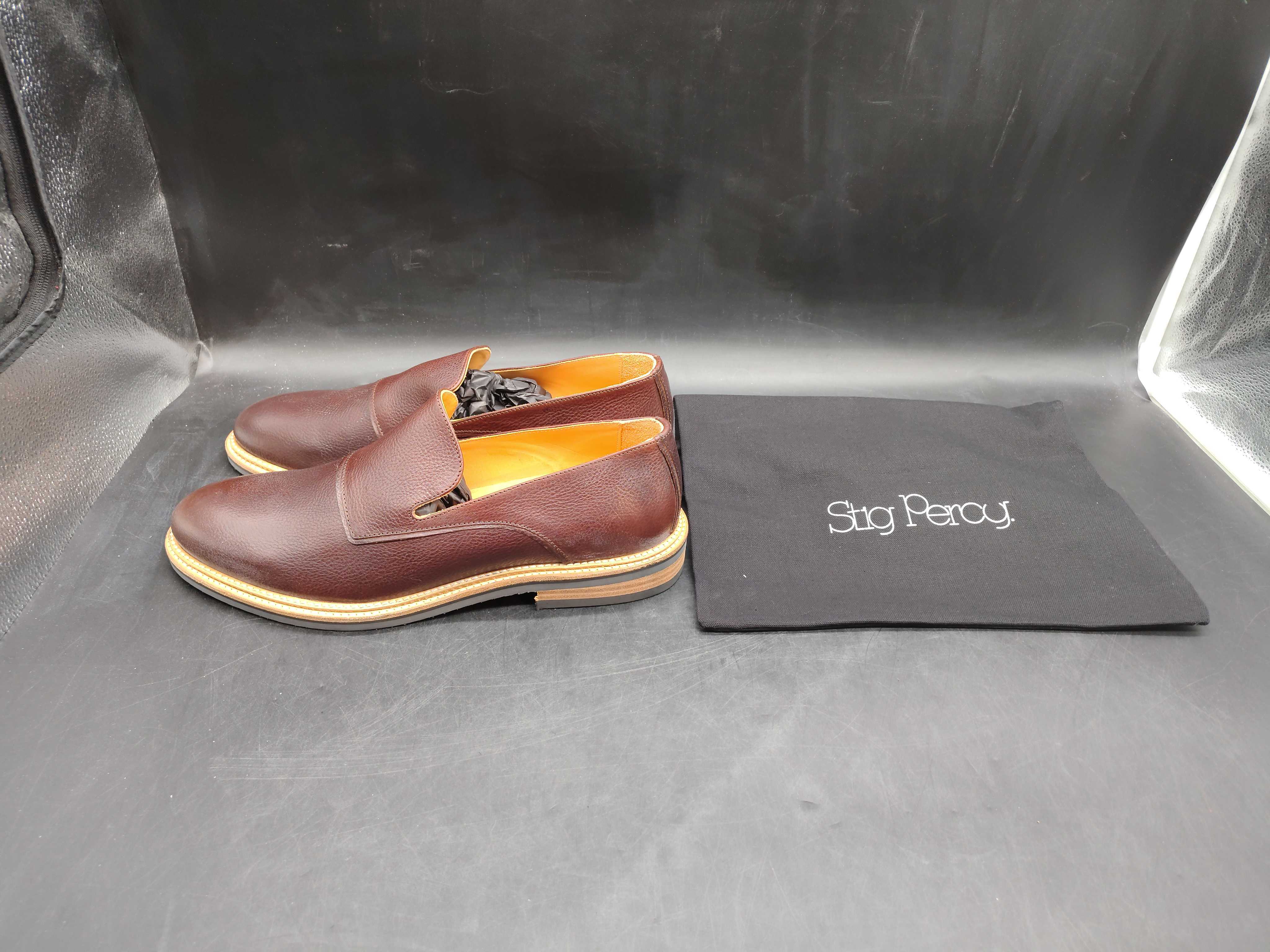 Slip-on shoes - Stig Percy, men's, size 46 - PS Auction - We value the ...