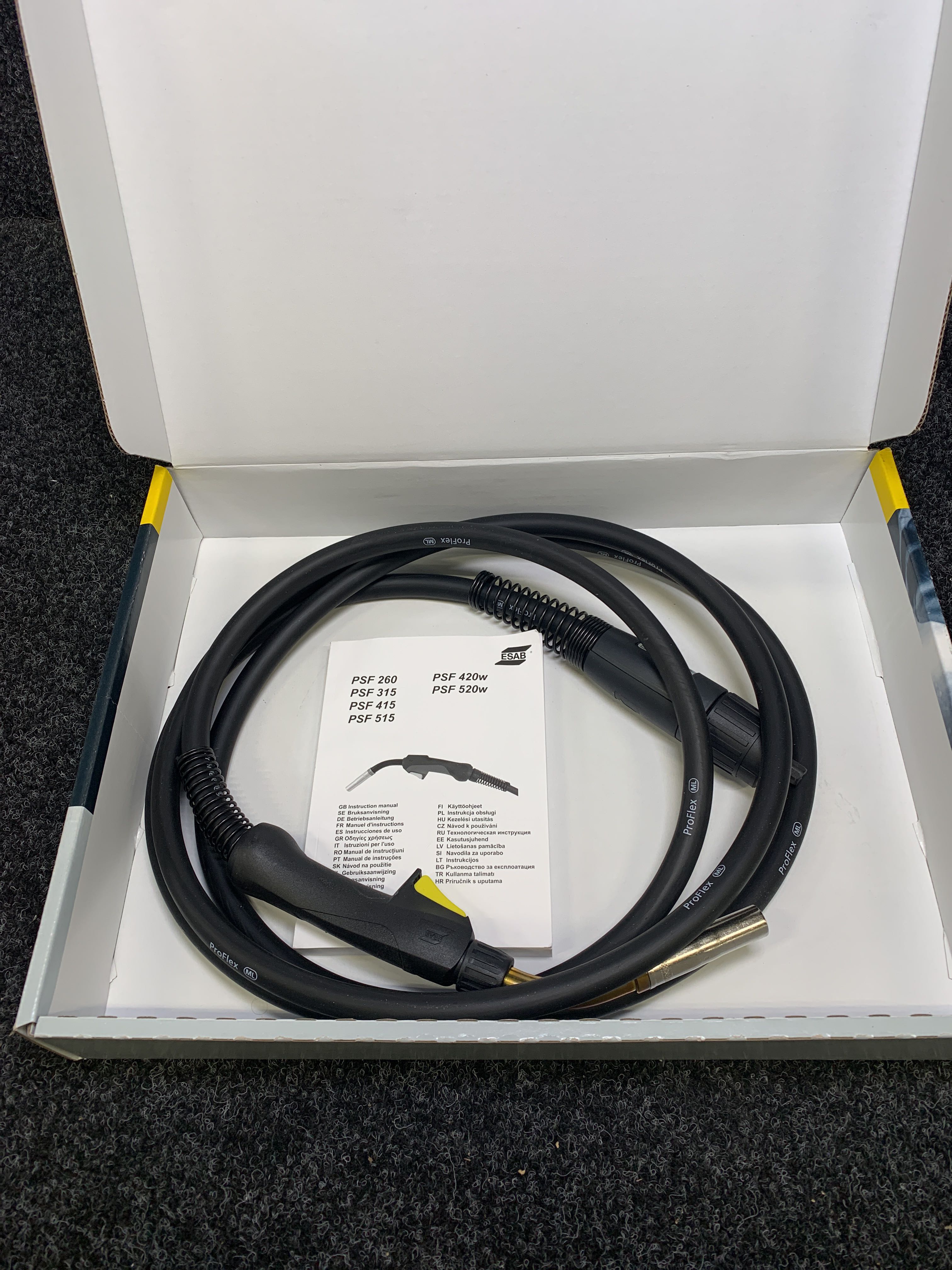 Welding gun ESAB PSF 260 4 m - PS Auction - We value the future ...