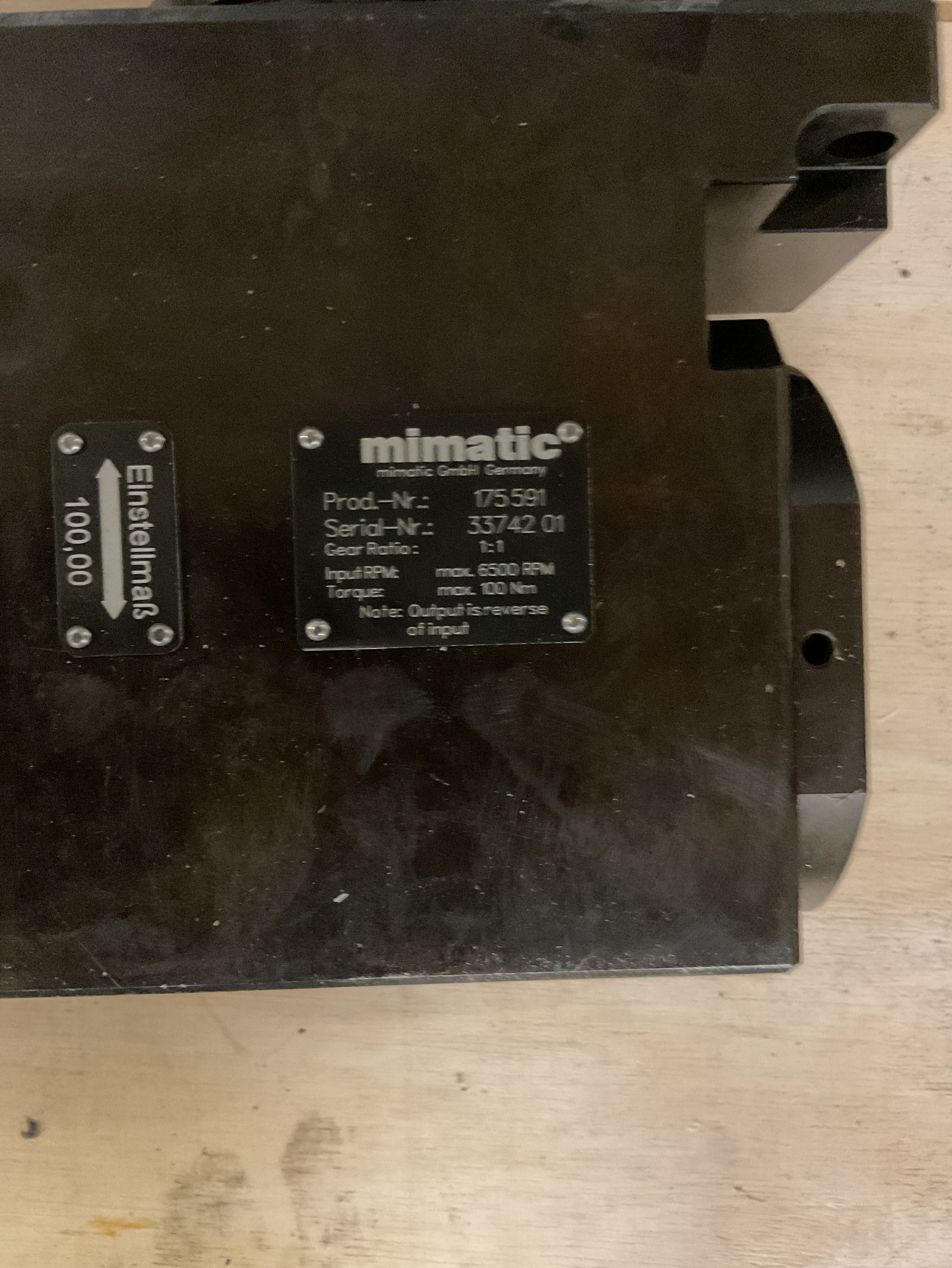 New Angle Head Mimatic - PS Auction - We value the future - Largest in ...