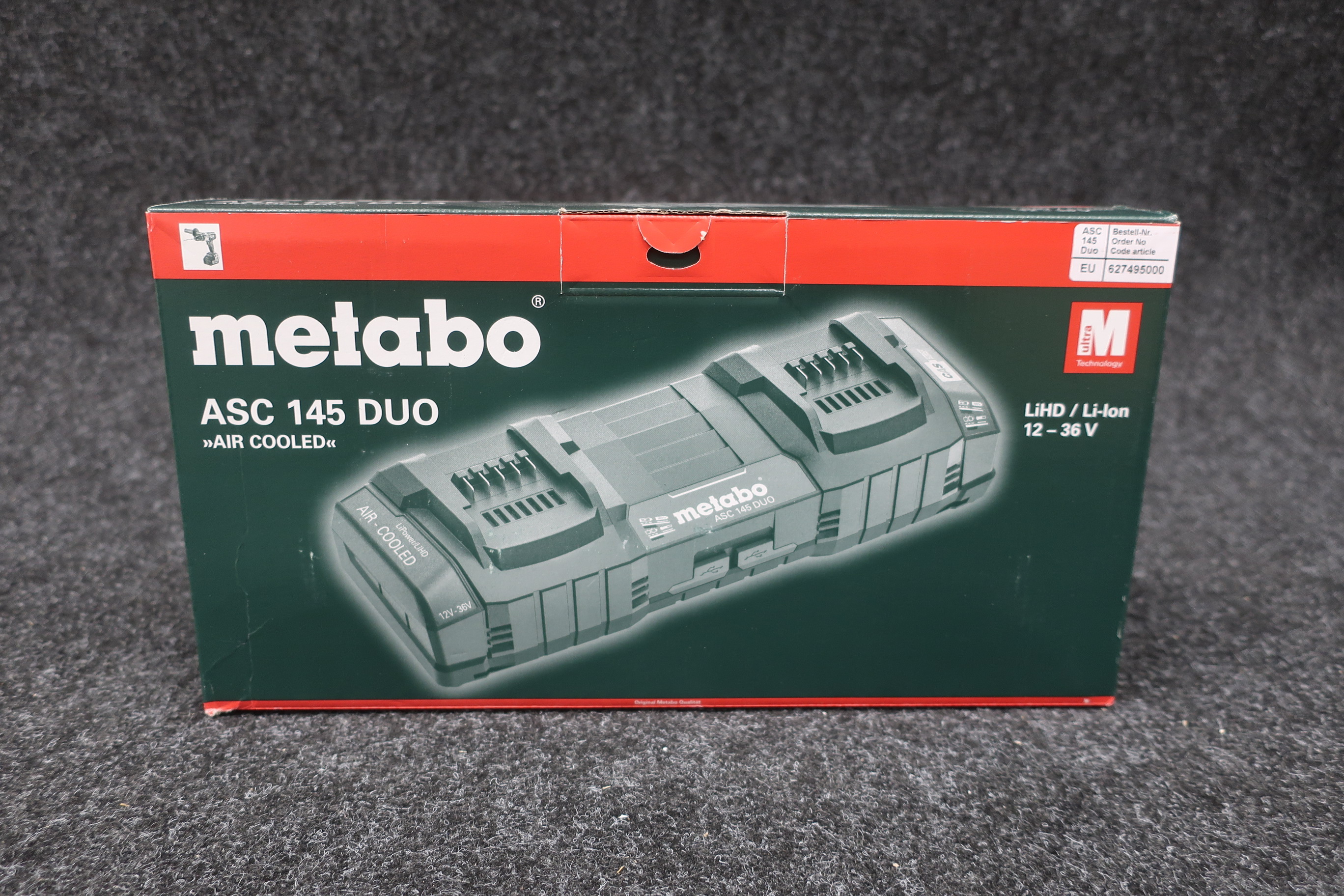 Batteriladdare Metabo ASC 145 DUO 12-36V - Auktioner online ...