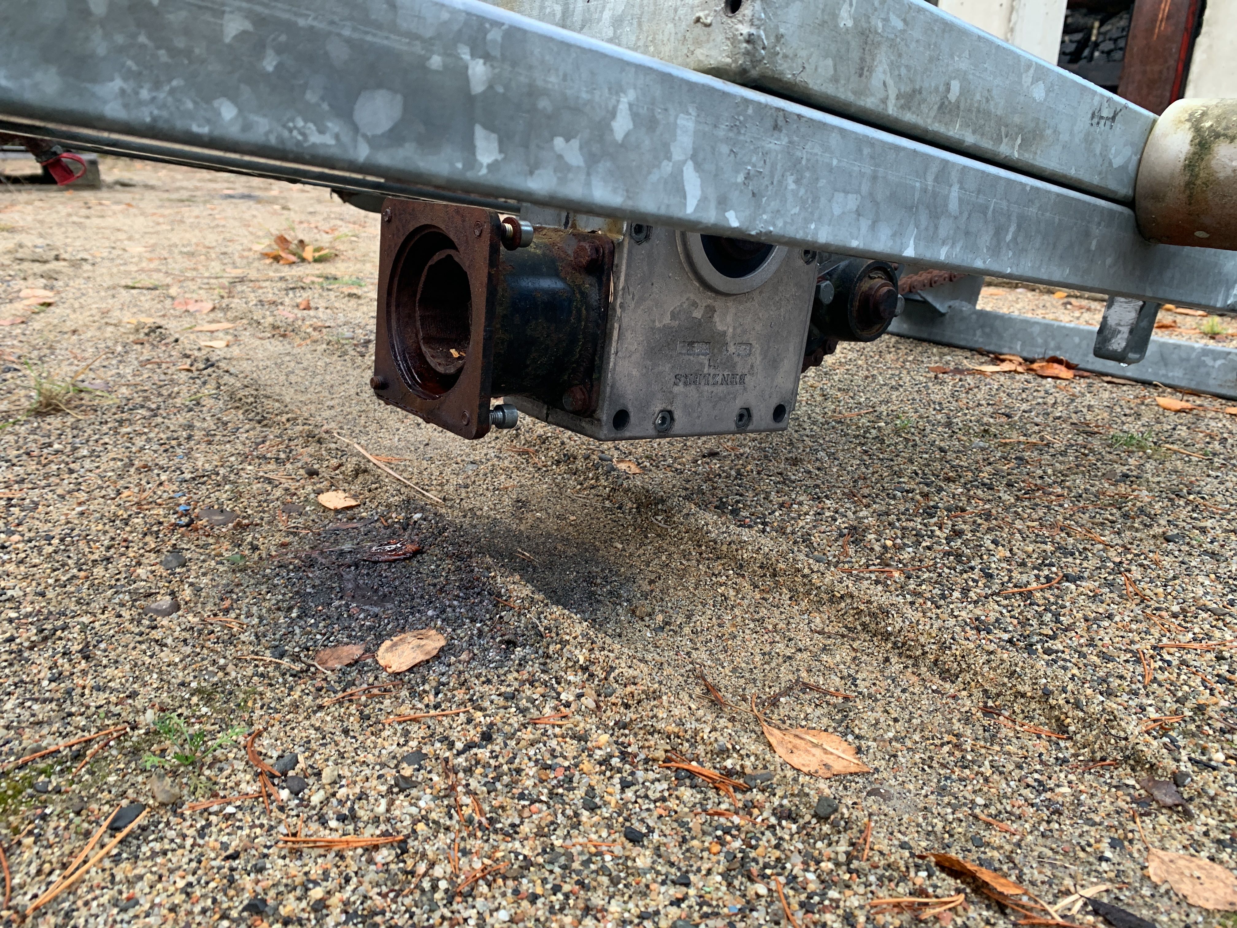 Lastväxlarram för biltrailer eller mindre lastbil Forsma - Auktioner ...