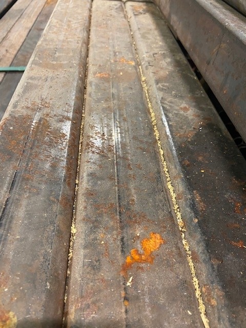 3 7.5m lengths 80x80x5 untreated steel - PS Auction - We value the ...