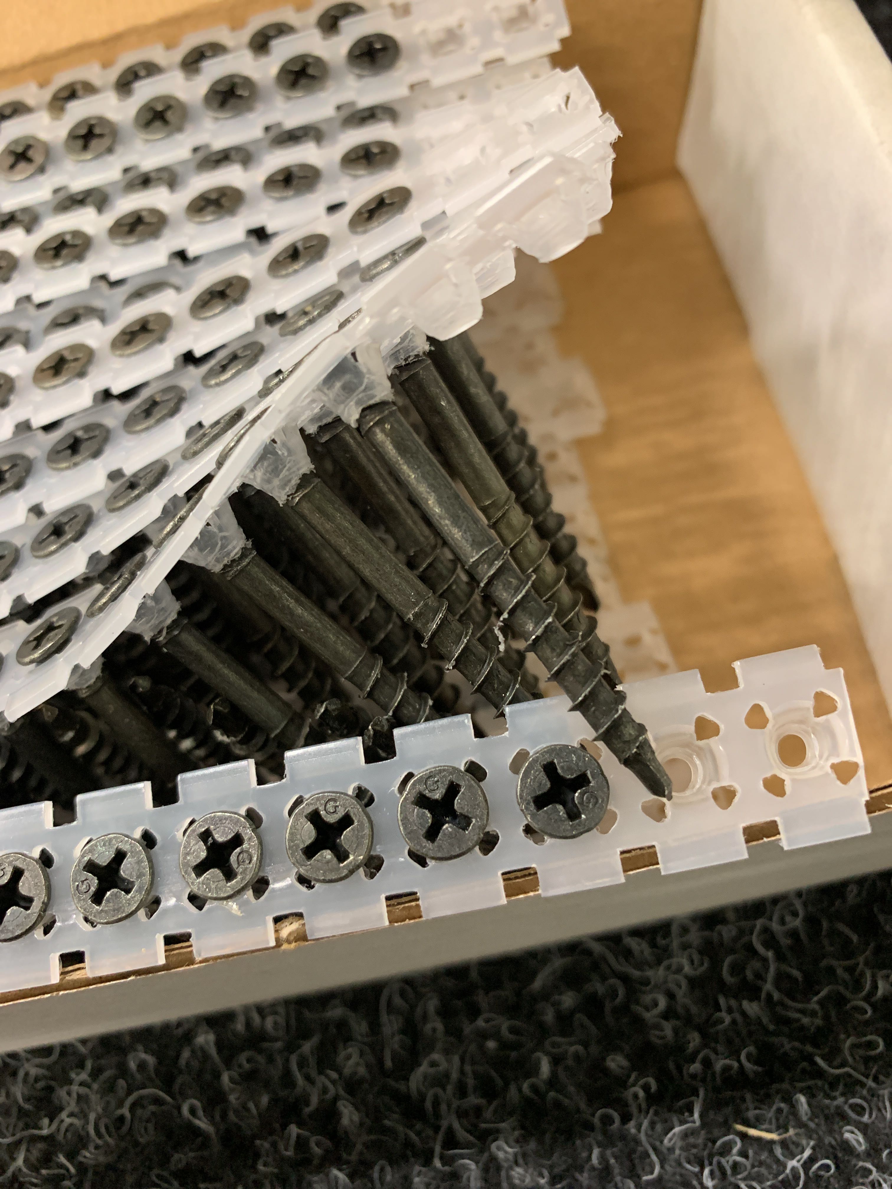 5 Packs banded screw PWS 47 Zinc/Iron C3, 47mm - PS Auction - We value ...