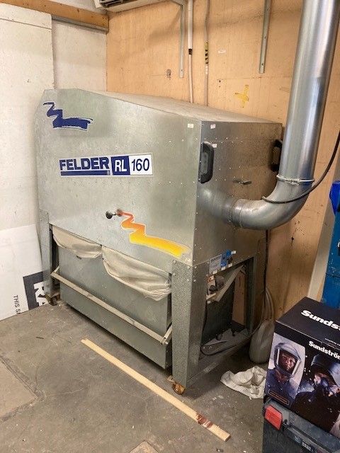 Spånsug Felder RL 160 -2002 - Auktioner online - Nätauktioner ...