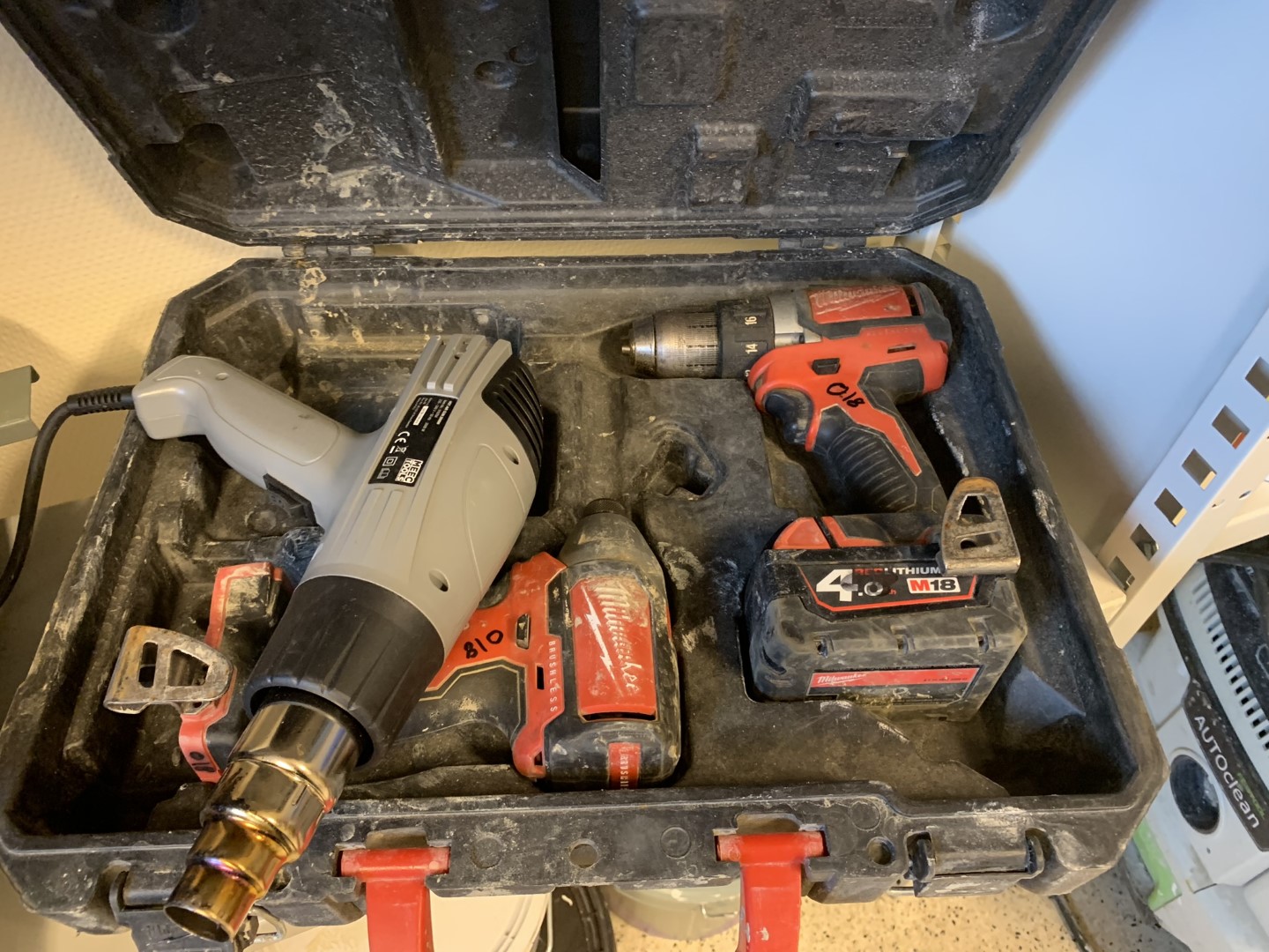 Construction supplies mixed power tools - PS Auction - We value the ...