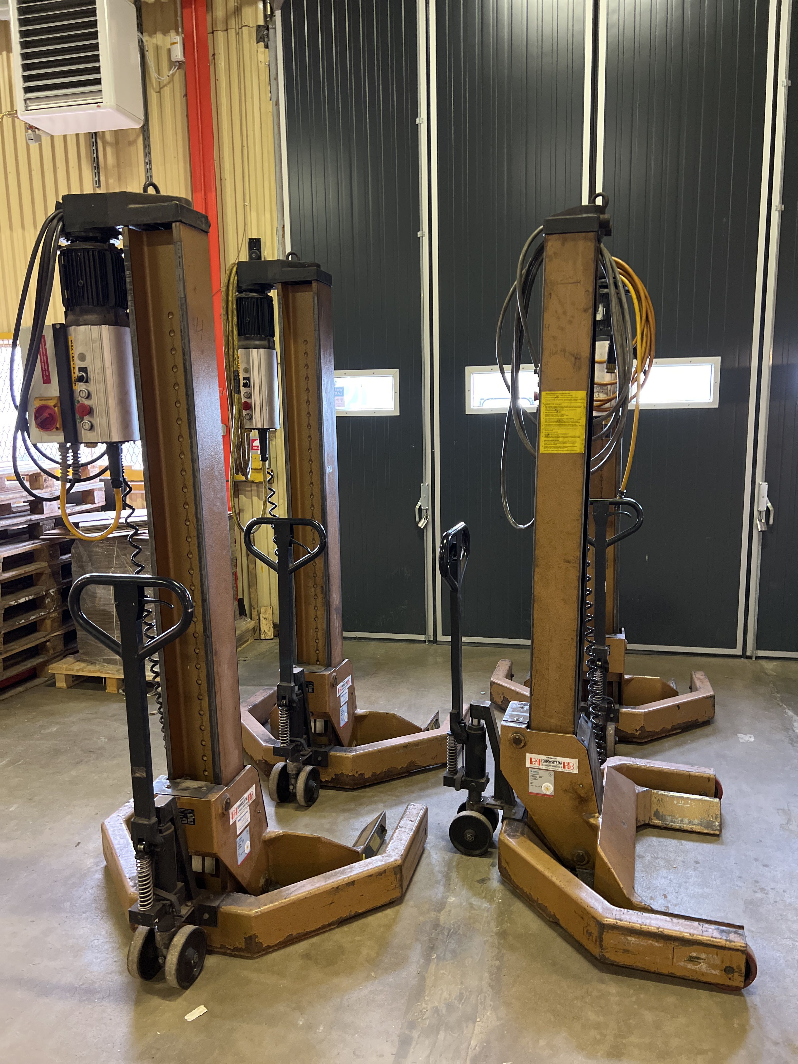 Vehicle lifts 4 Hetra RGL 6-16 GP -1994 - PS Auction - We value the ...