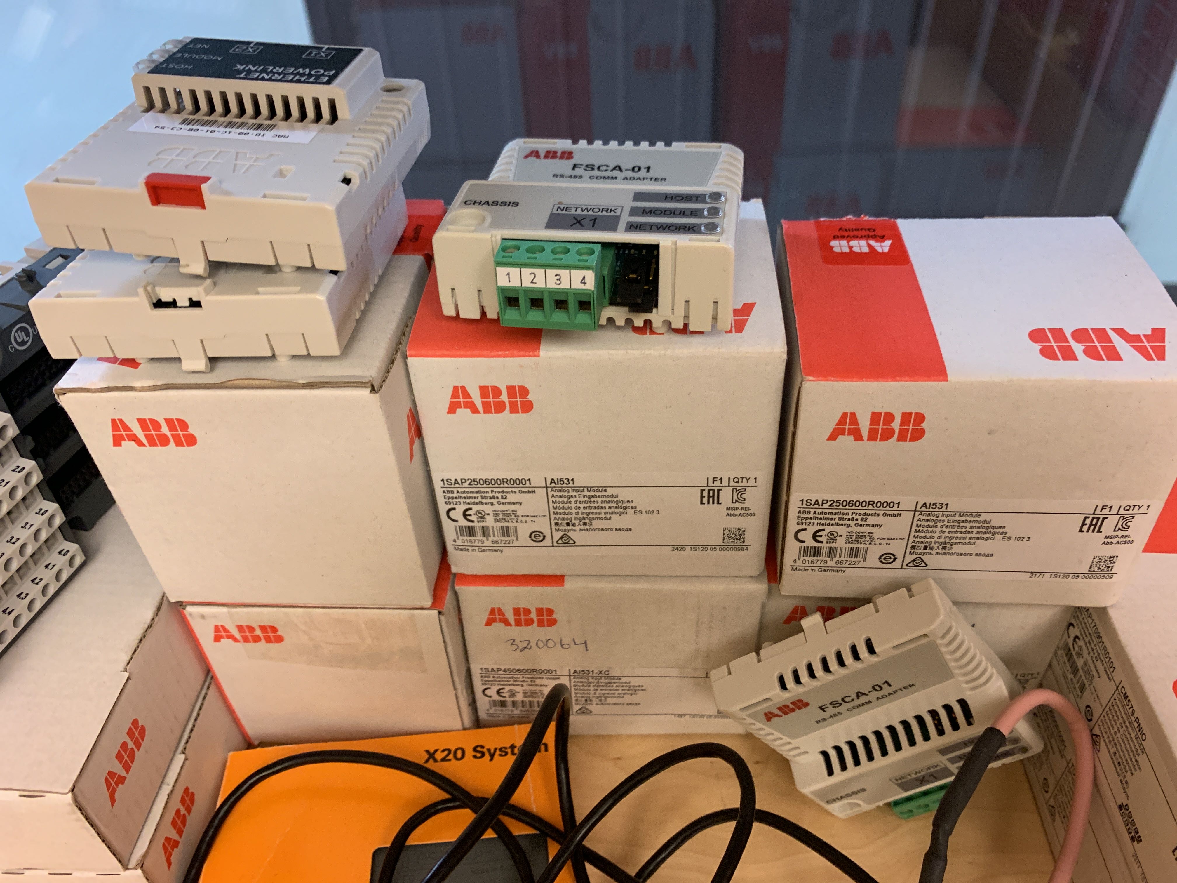 ABB electrical items and screens - PS Auction - We value the future ...