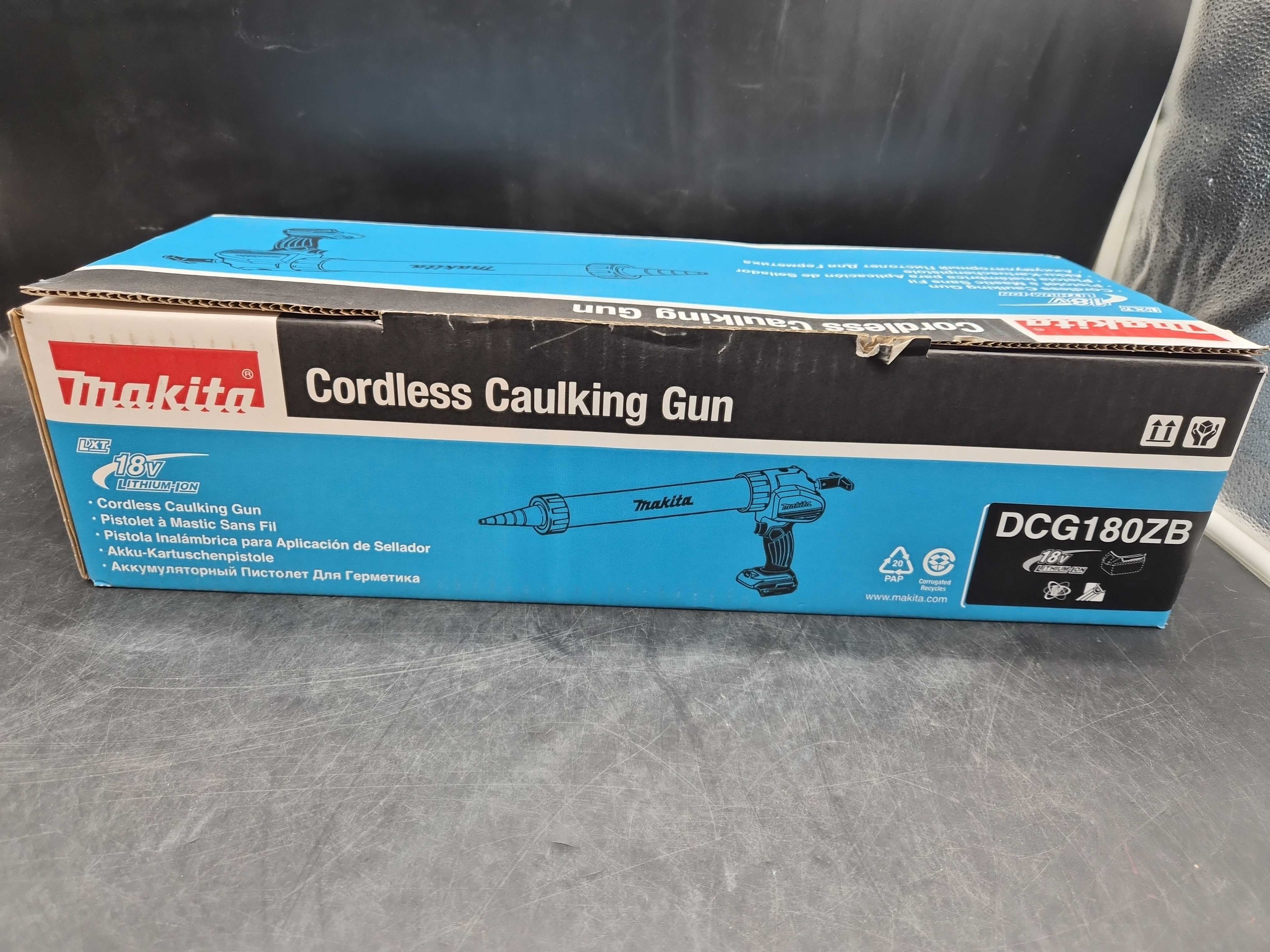 Caulking gun, 1 pc - Makita, 18V, battery-powered, DCG180ZB - PS Auction - We value the future ...