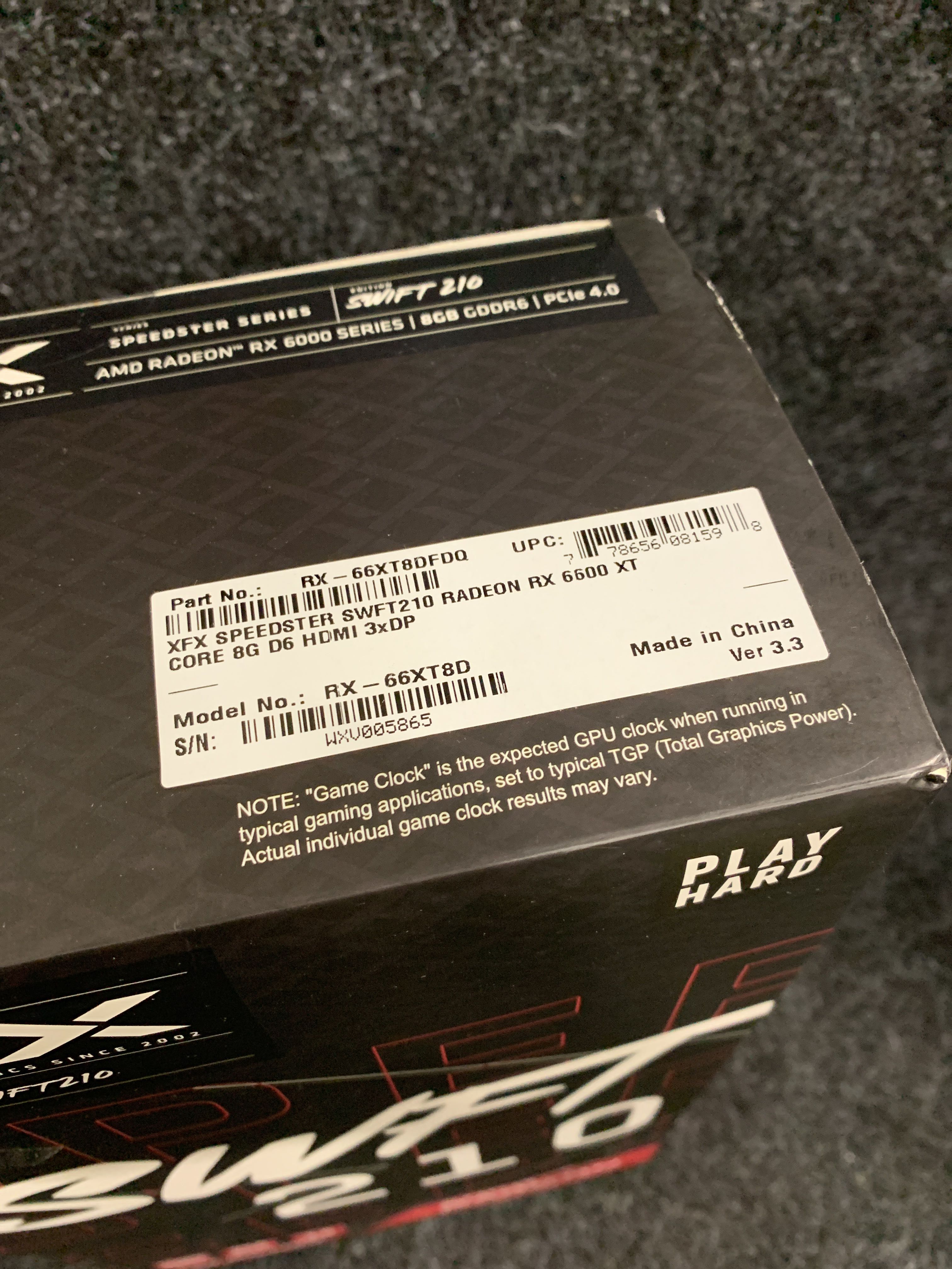 Graphics card Radeon RX 6600 XT Speedster SWFT 210 - PS Auction - We ...