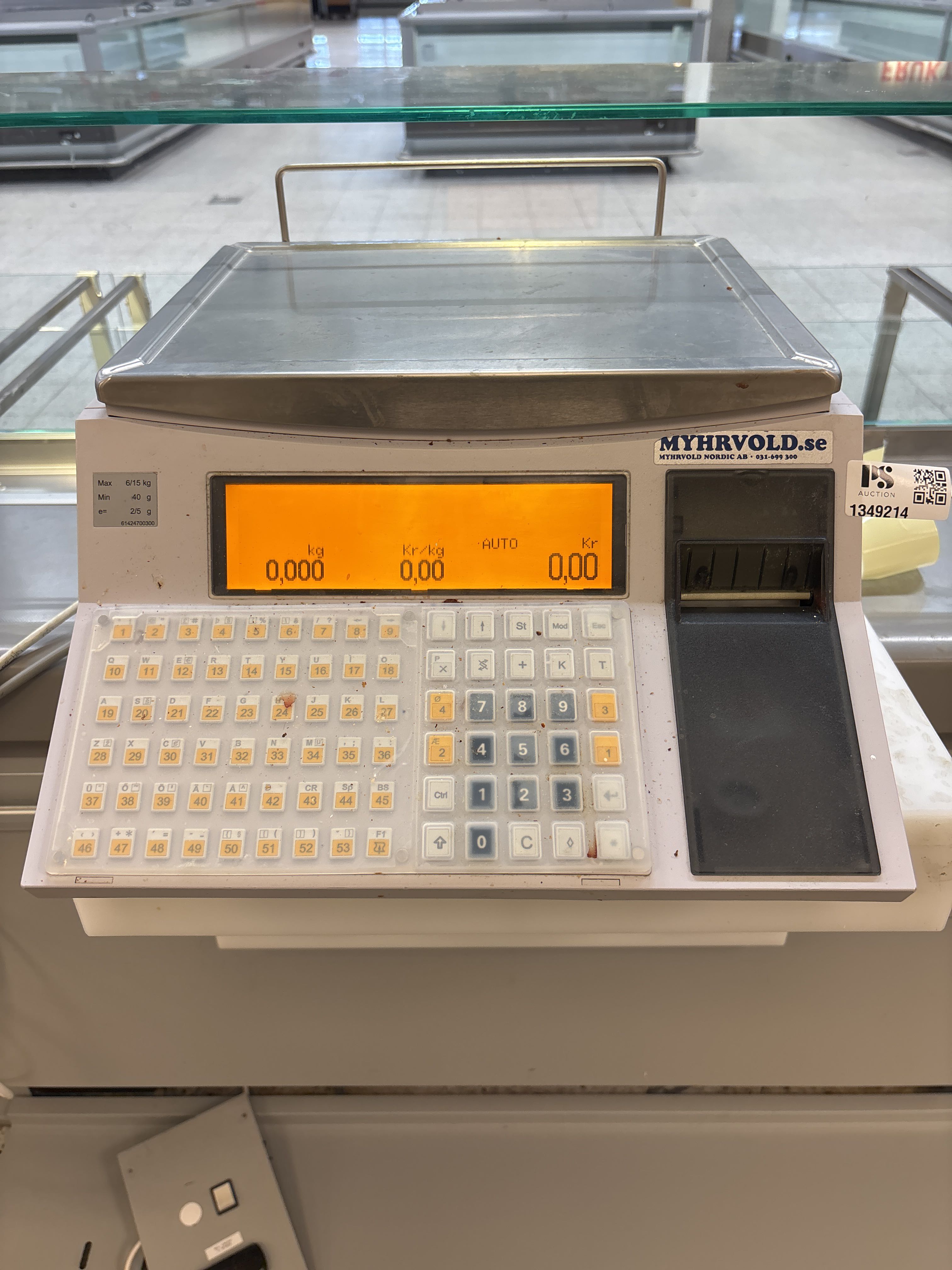 Våg - Bizerba Myhrvold SC II 100 - Auktioner online - Nätauktioner ...