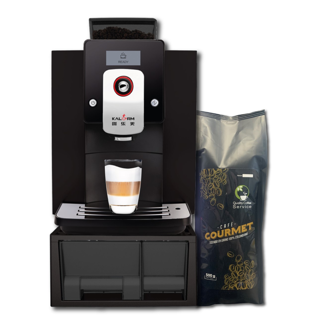 Coffee machine Kalerm 1601Pro Black - PS Auction - We value the future ...