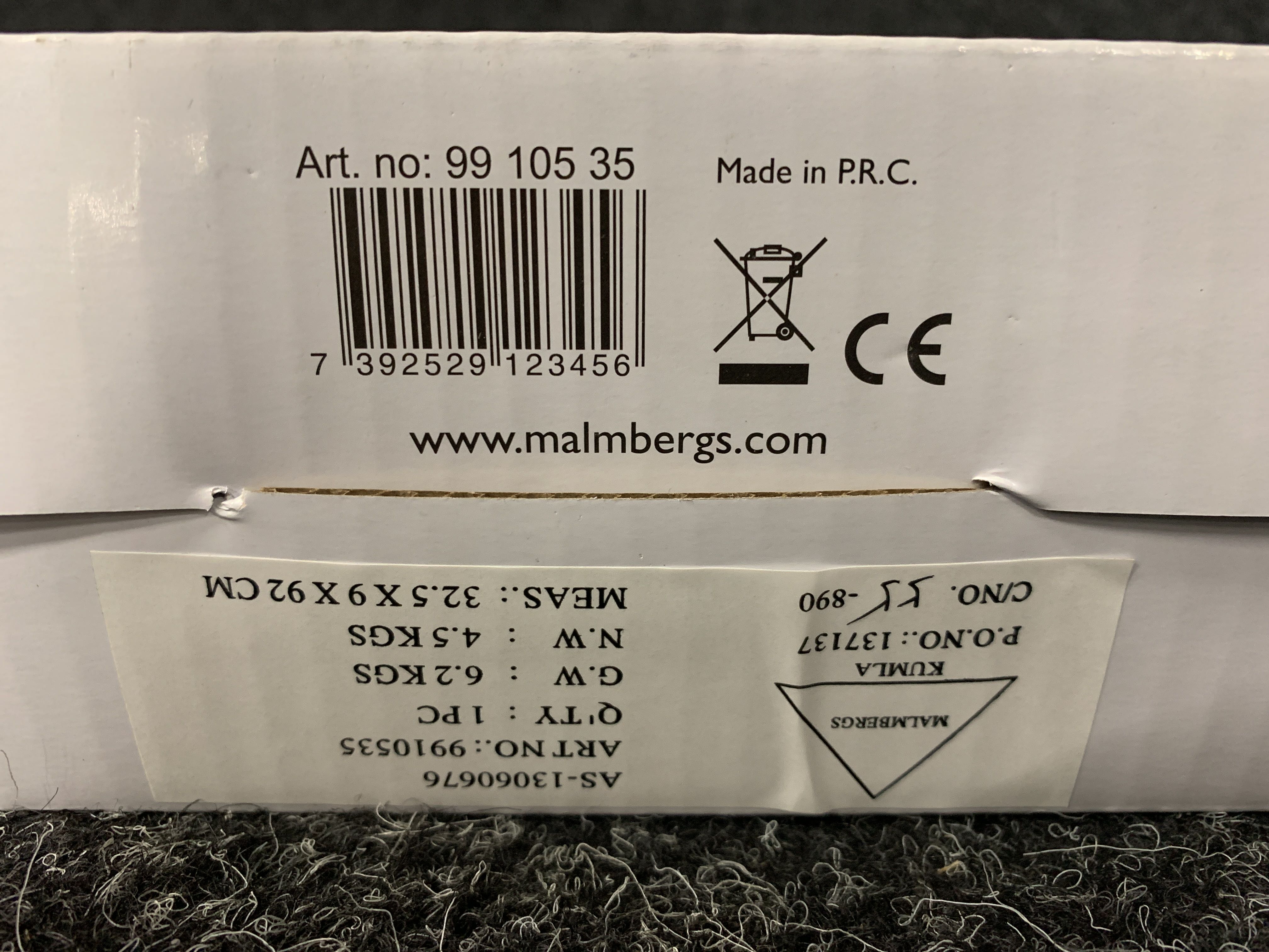 2 st Golvlampor Malmbergs Iris - Auktioner online - Nätauktioner ...