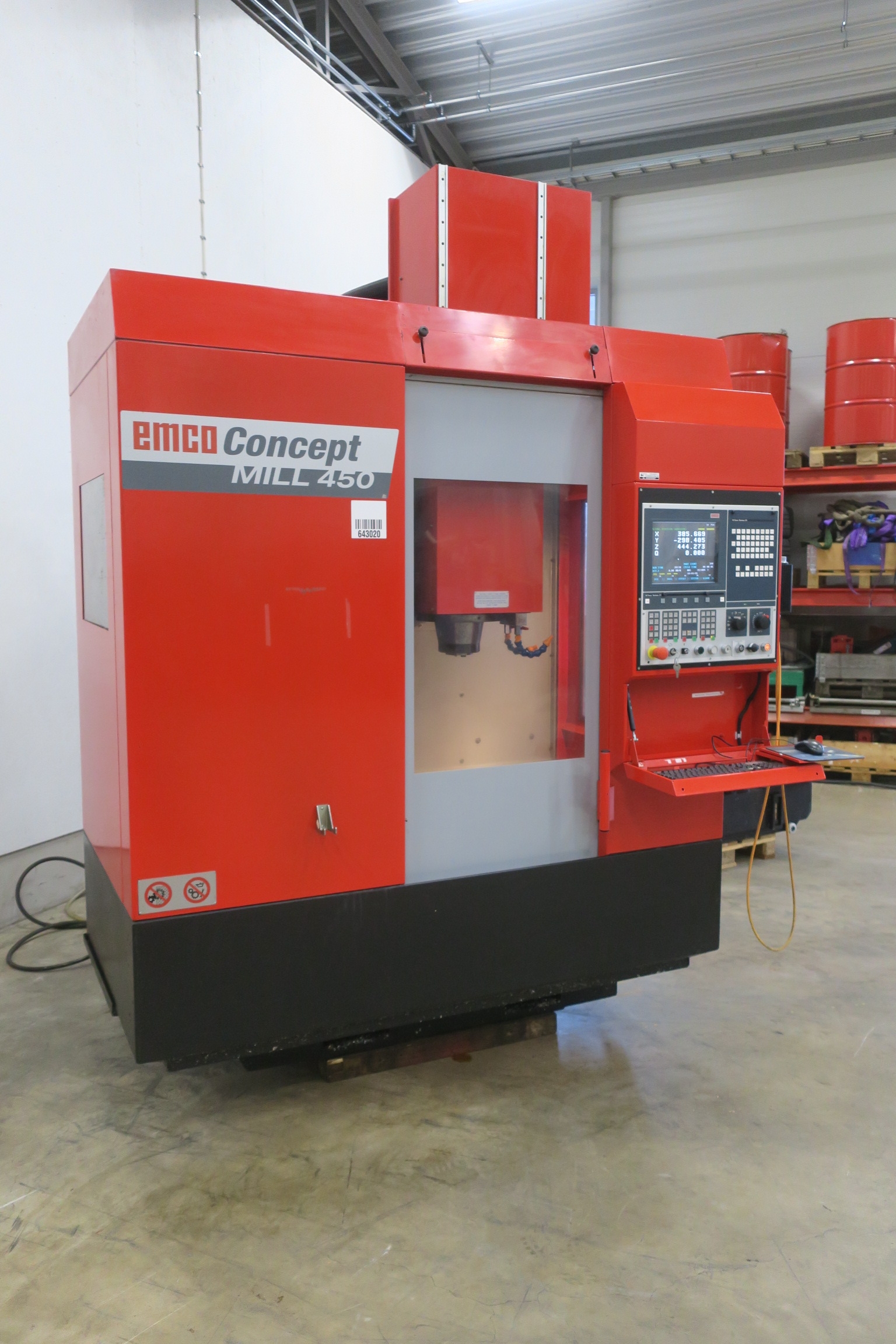 VMC Emco Concept Mill 450 - PS Auction - We value the future - Largest ...