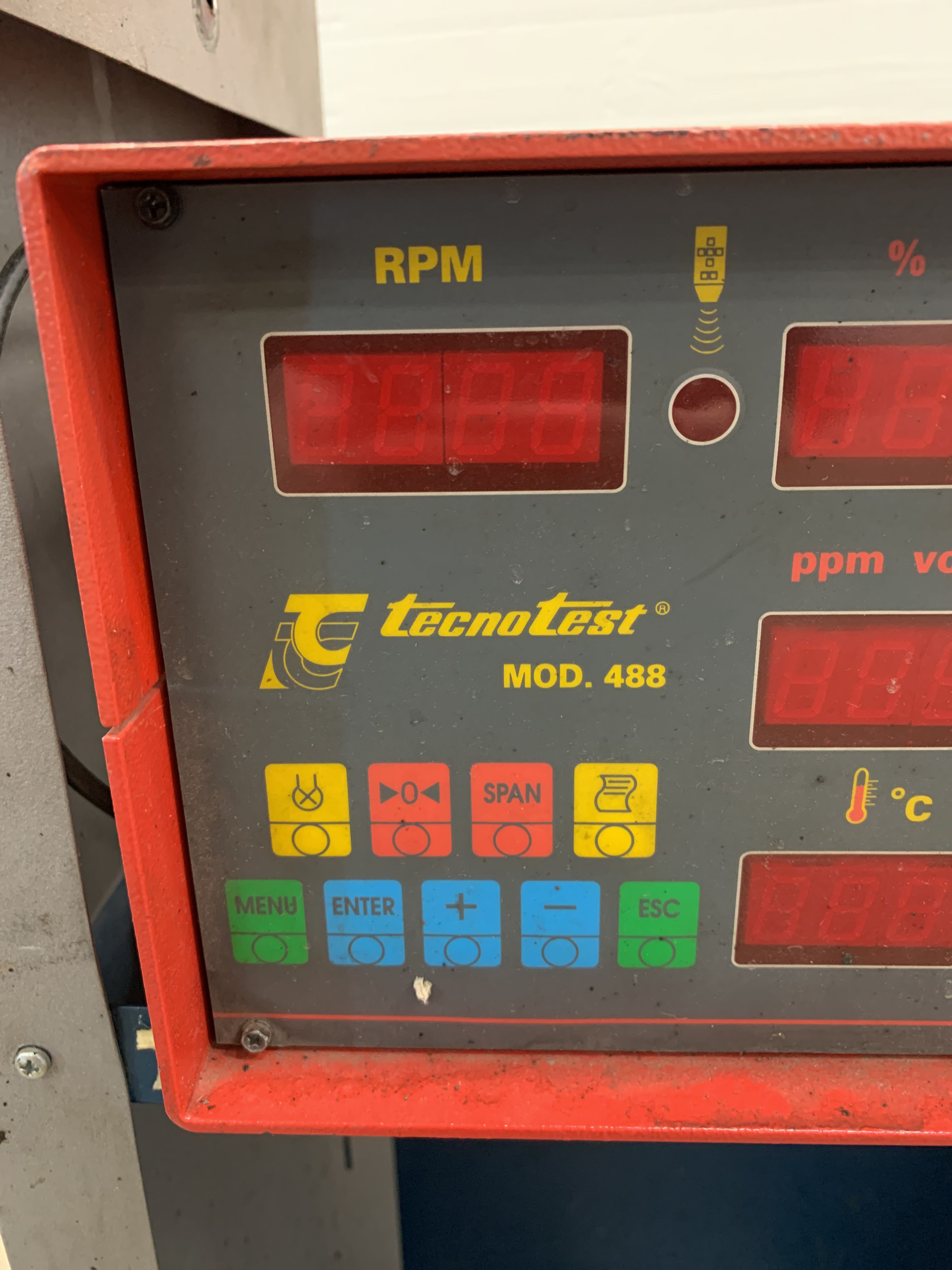 Exhaust gas meter Tecnotest 488 - PS Auction - We value the future ...