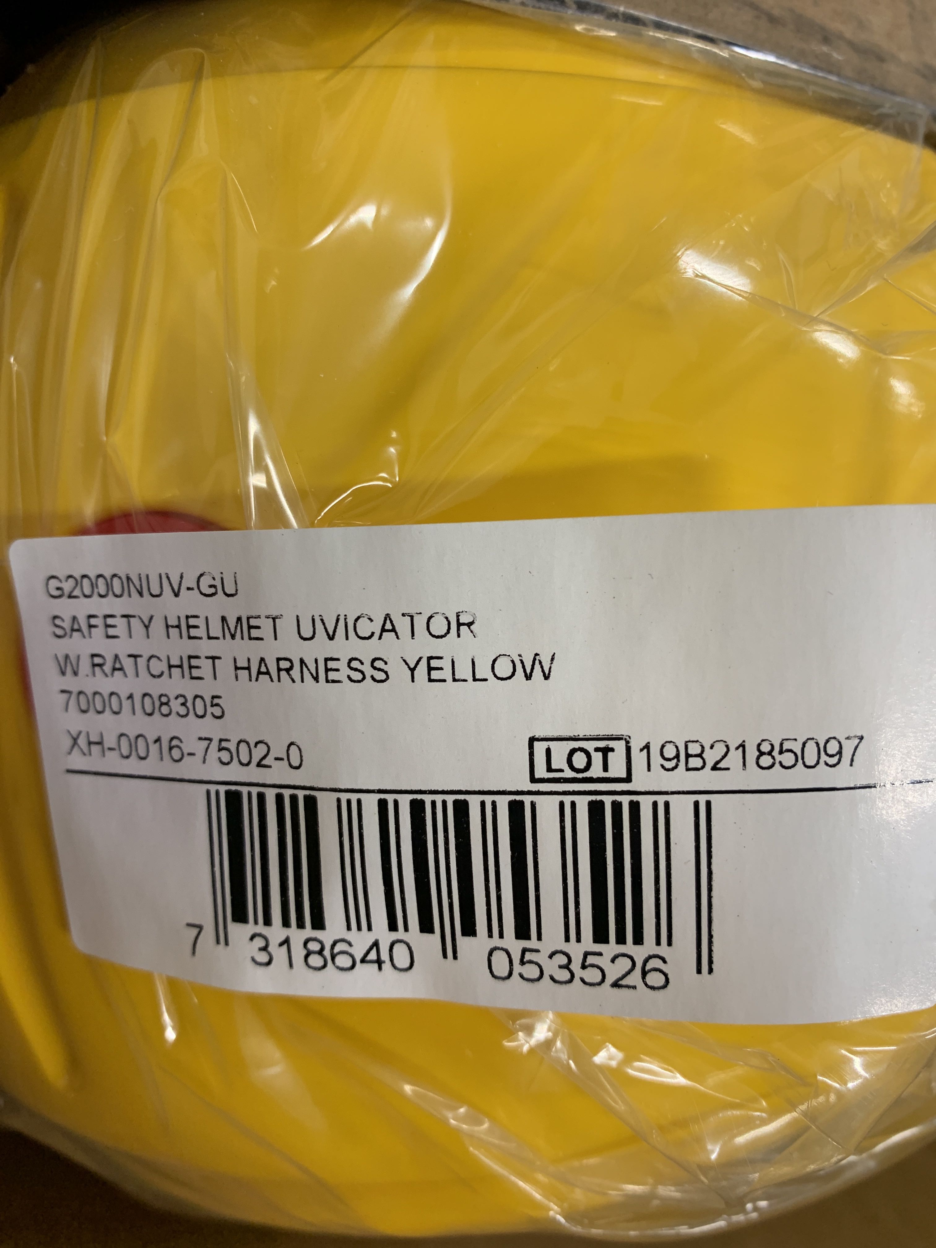 20 Protective helmets 3M G2000NUV-GU, ventilated steering wheel ...