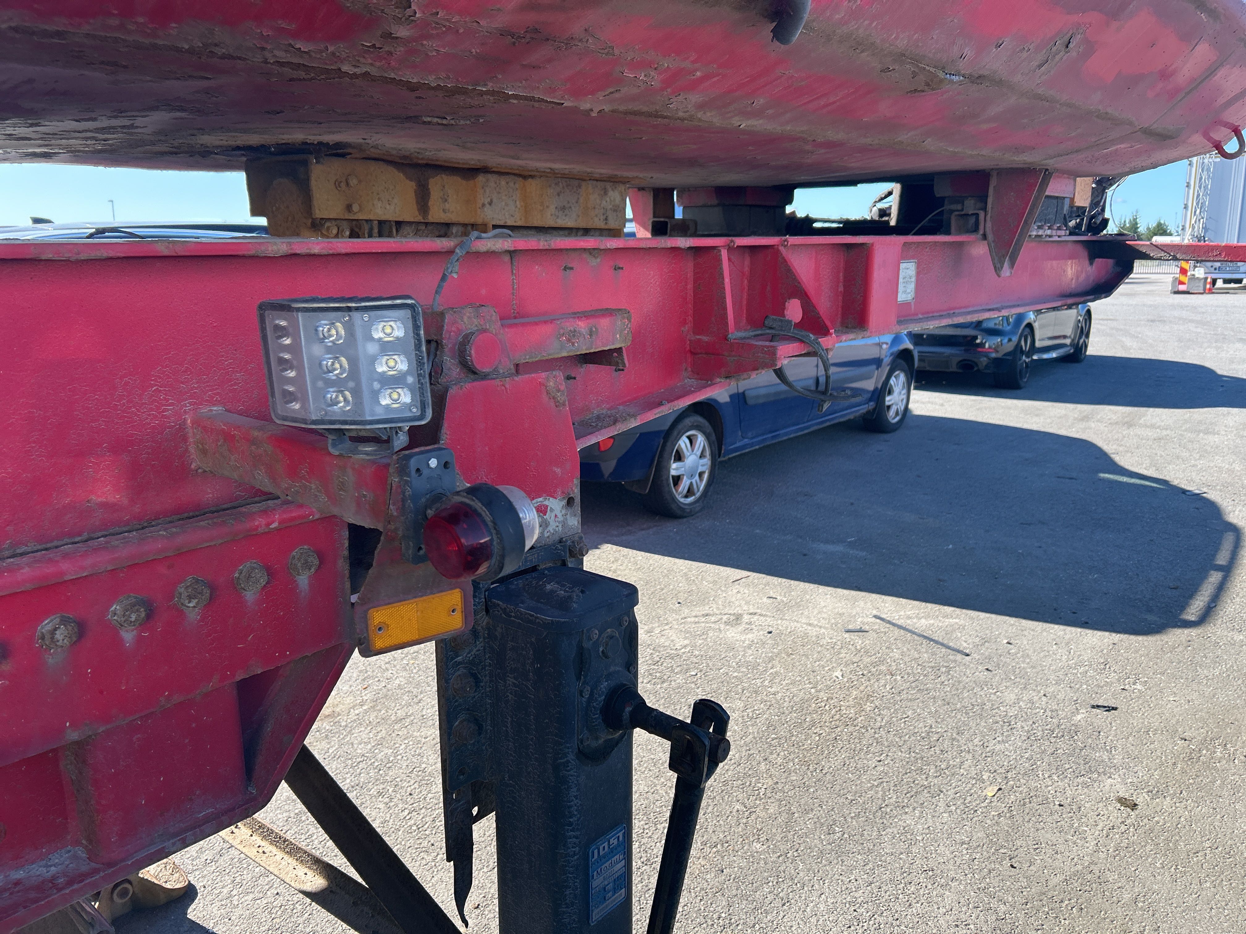 Berg/schakt-trailer RKPS-2-9350 JT -1994 - Auktioner online ...