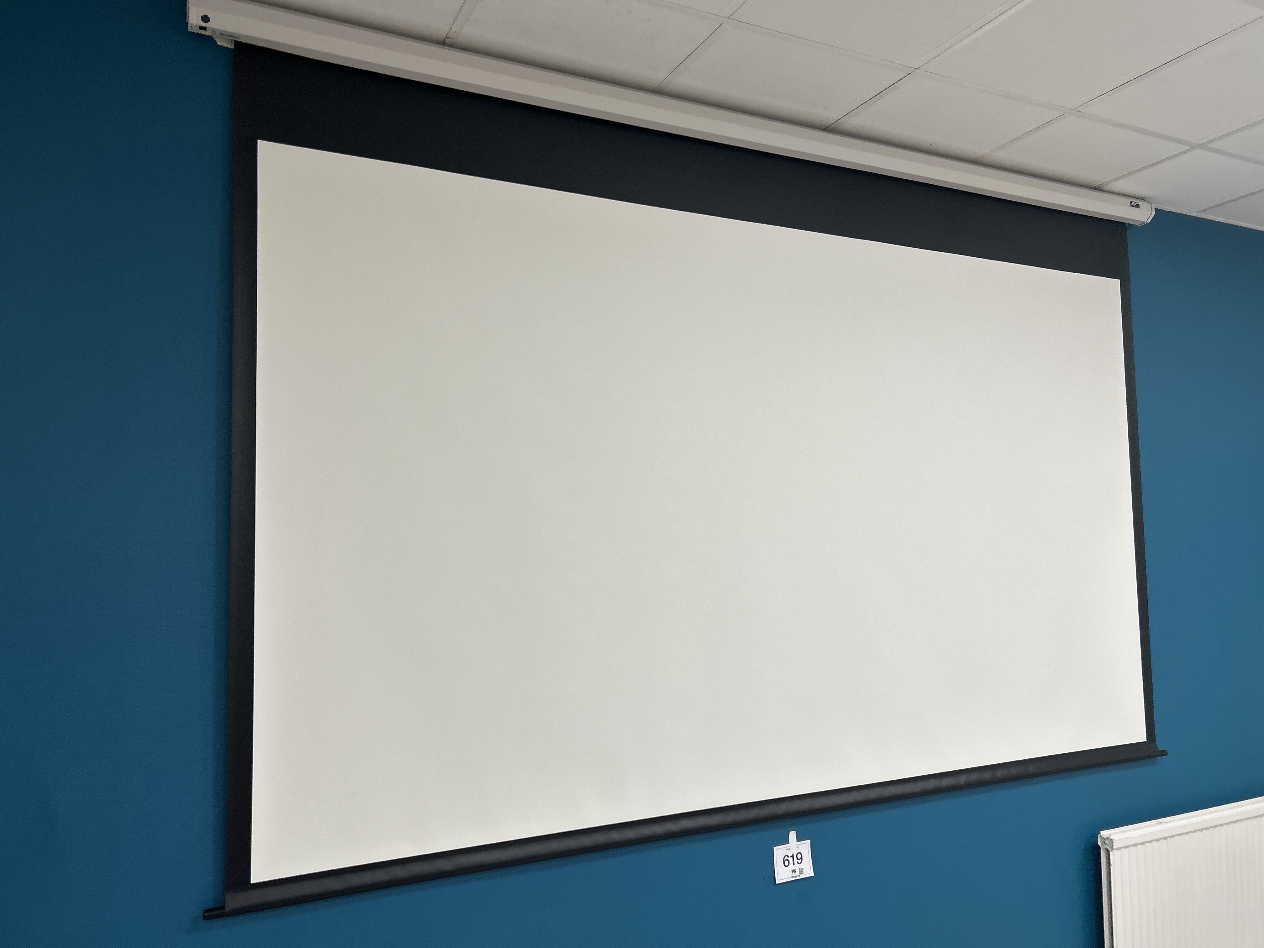 Optoma projector with screen, effect lights and active speaker Proel ...