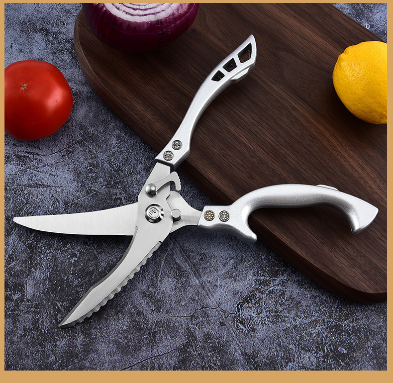 3 pcs Professional kitchen scissors for chicken and bones – 25 cm ...