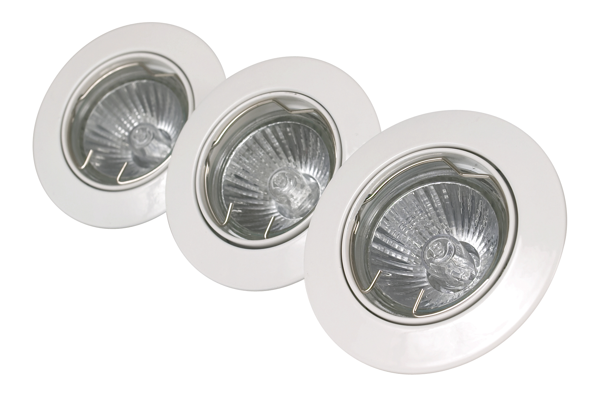 12 st Downlight IP23 GU5,3 vit 3-Pack - Fri frakt - Auktioner online ...
