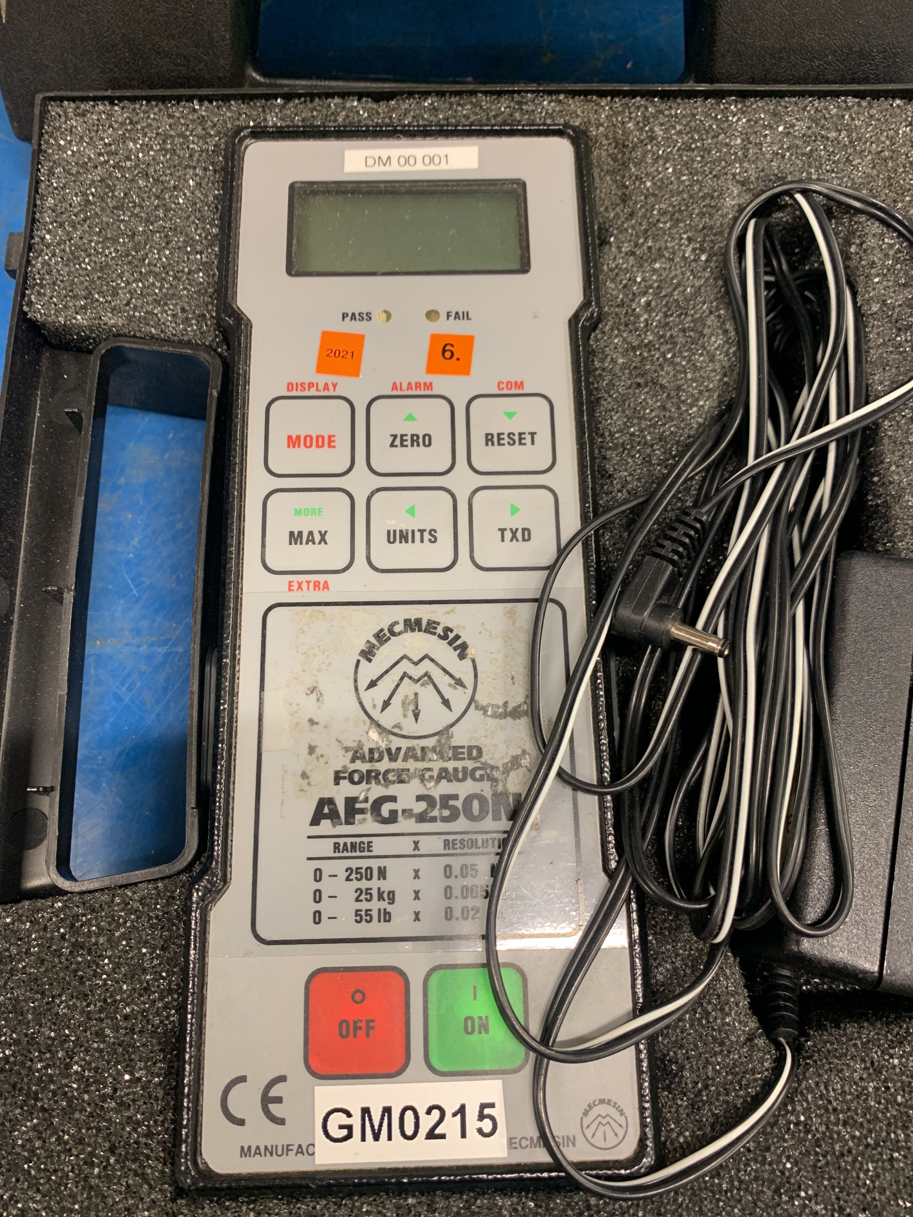 Mecmesin Advance Force Gauge AFG 250N - Auktioner online - Nätauktioner ...