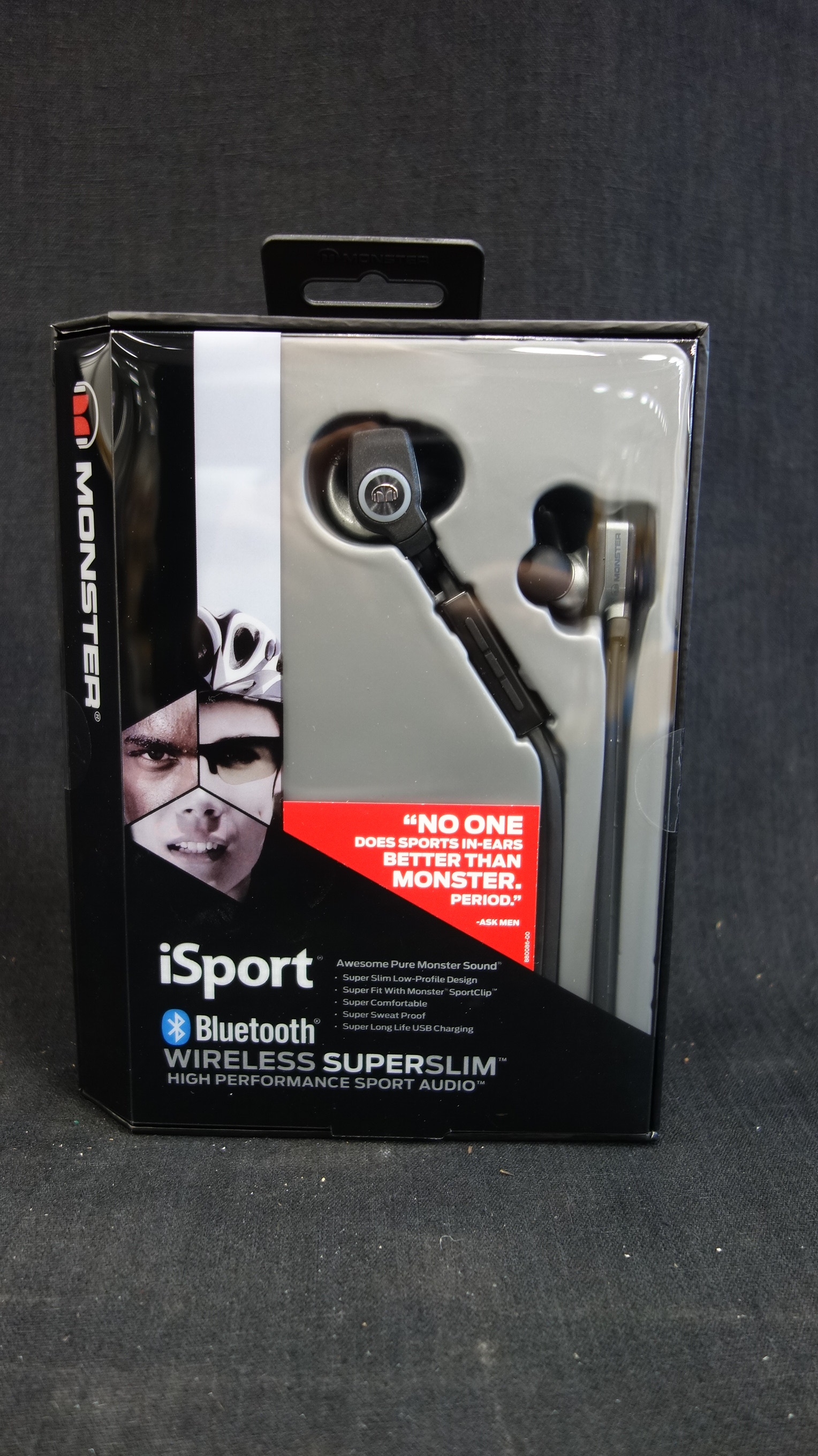 Hörlurar Monster iSport SuperSlim Trådlös - Fri frakt - Auktioner ...